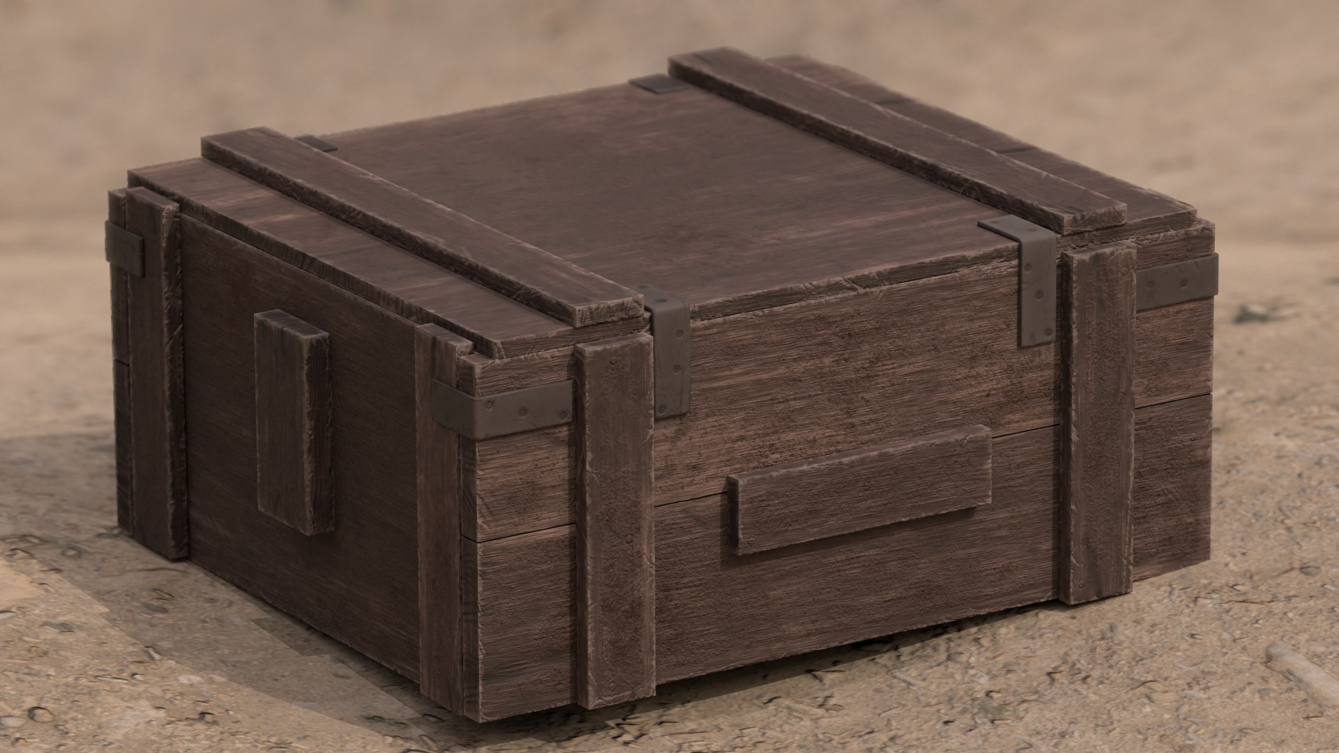 3D Loot Box Low-poly Gameready PBR Model - TurboSquid 1924970