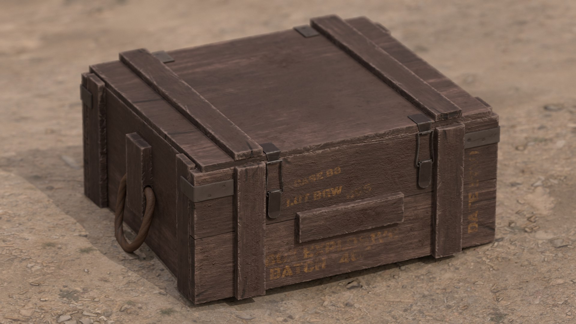 3D Loot Box Low-poly Gameready PBR Model - TurboSquid 1924970
