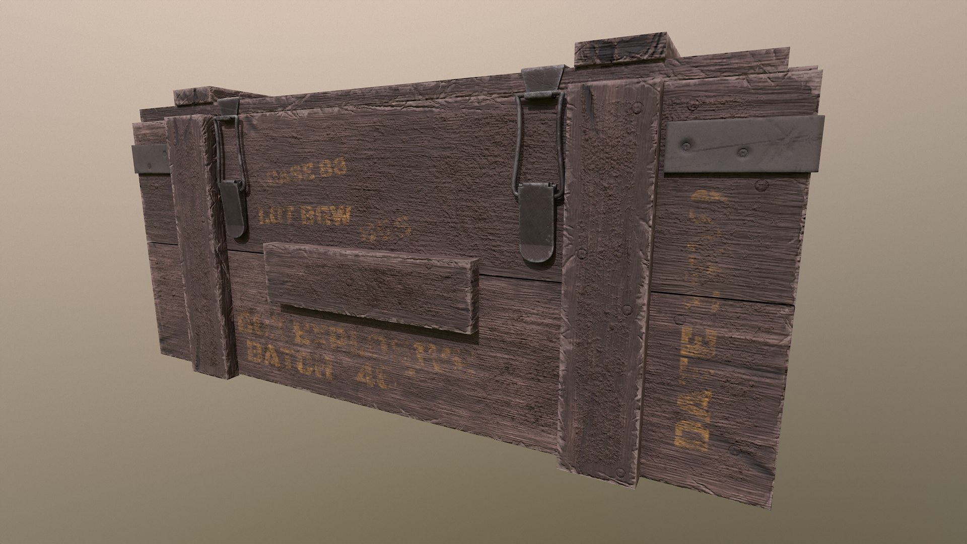 3D Loot Box Low-poly Gameready PBR Model - TurboSquid 1924970