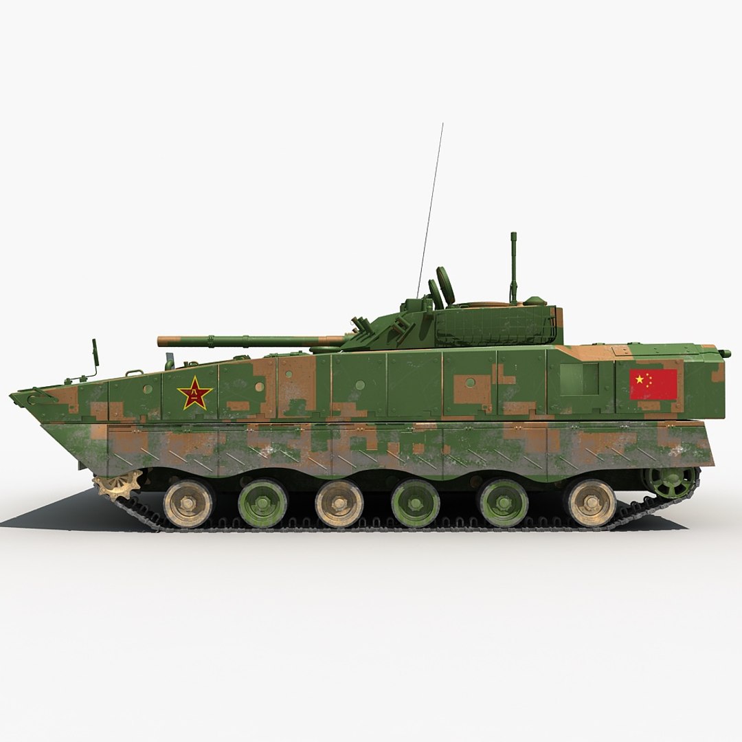 China Zbd-04 Infantry Fighting Vehicle 3D Model - TurboSquid 1421004