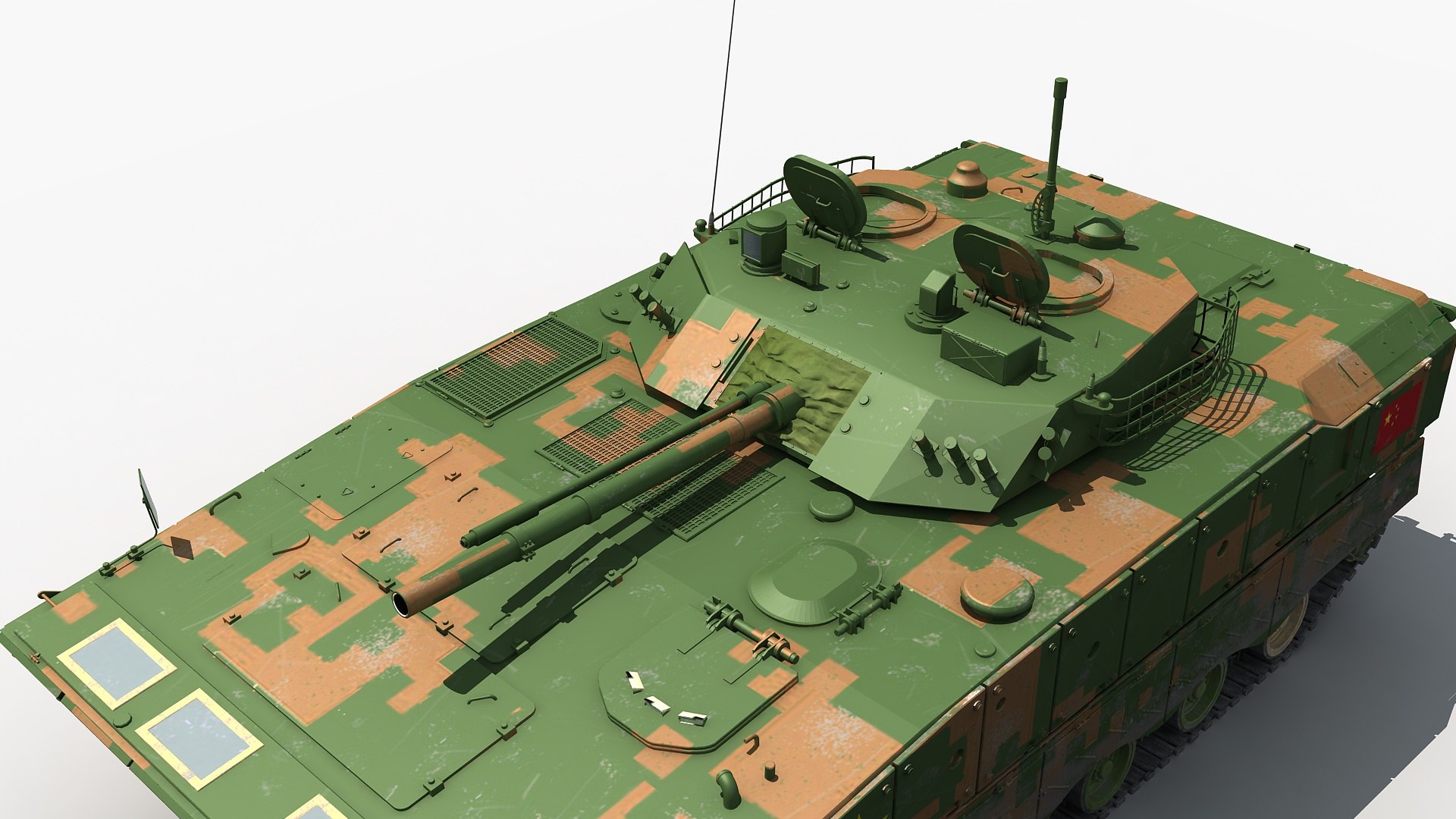 China zbd-04 infantry fighting vehicle 3D model - TurboSquid 1421004