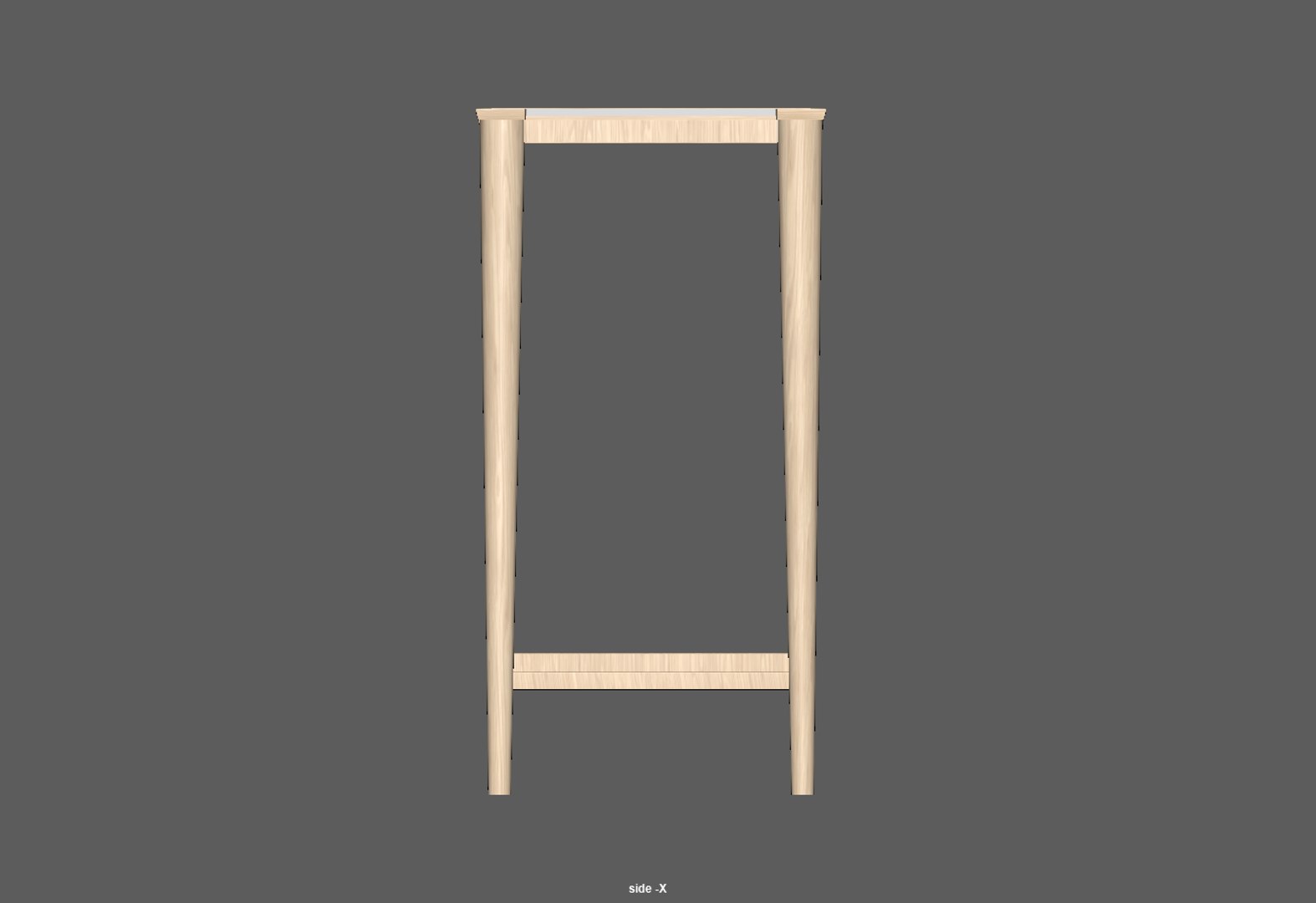 Whitman Console Table 3D Model - TurboSquid 2193091
