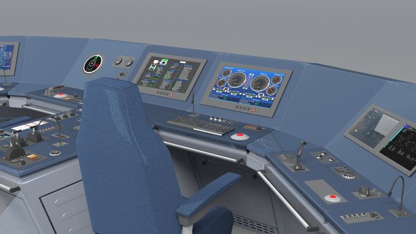 3d modular ship bridge ar