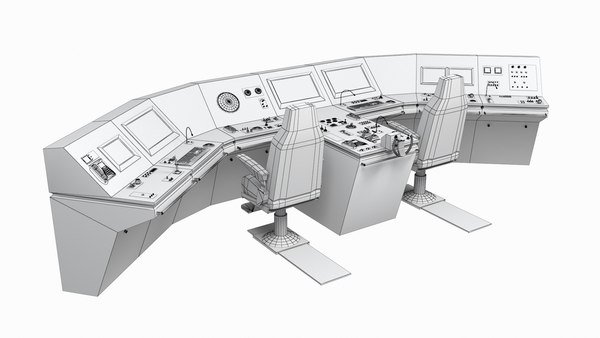 3d modular ship bridge ar