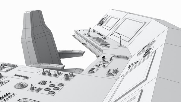 3d modular ship bridge ar