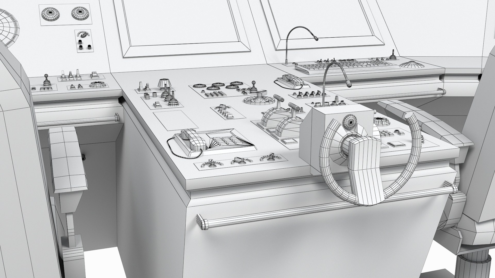 3d Modular Ship Bridge Ar