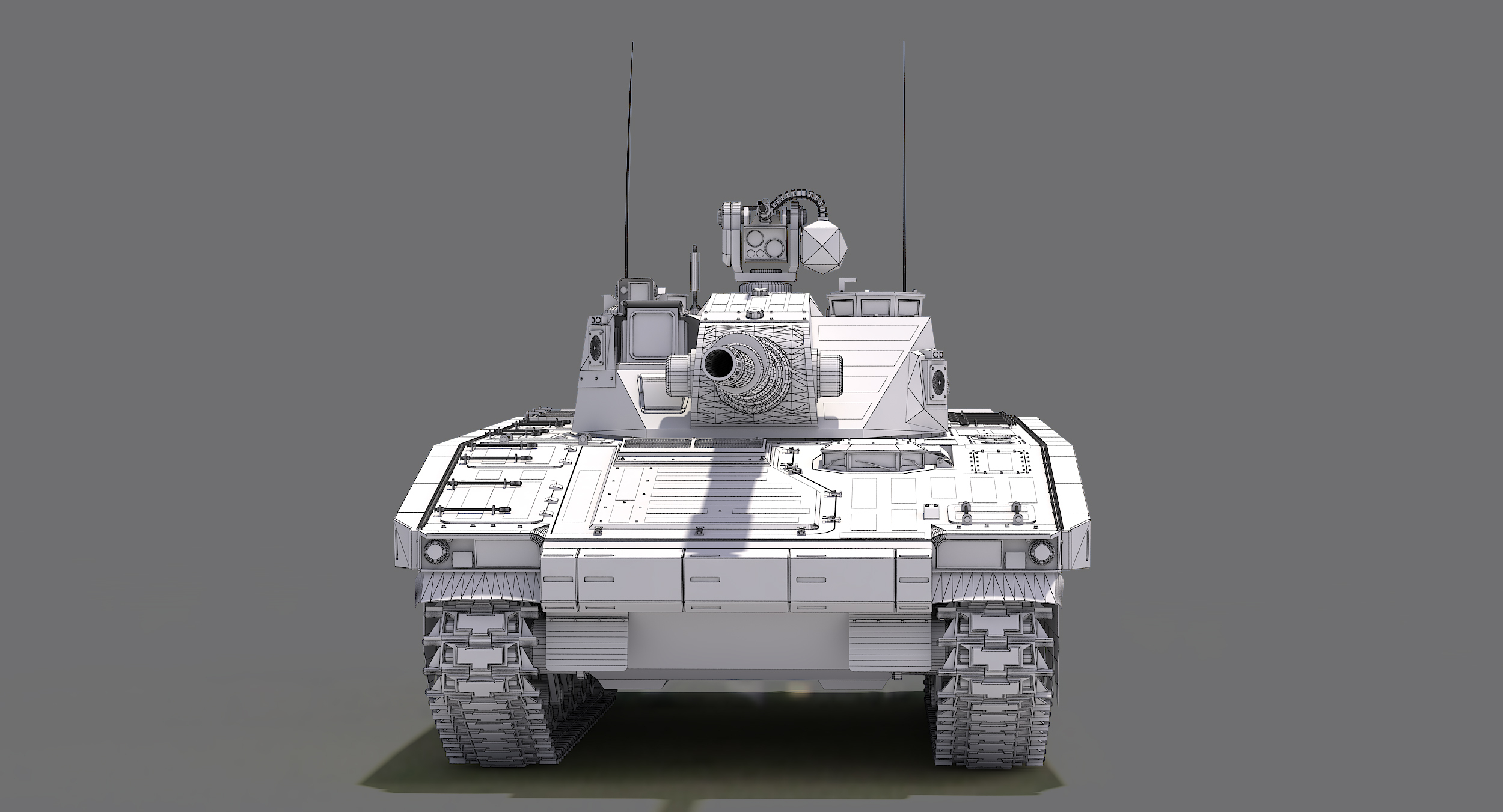 Cv90 120-t light tank 3D model - TurboSquid 1167618