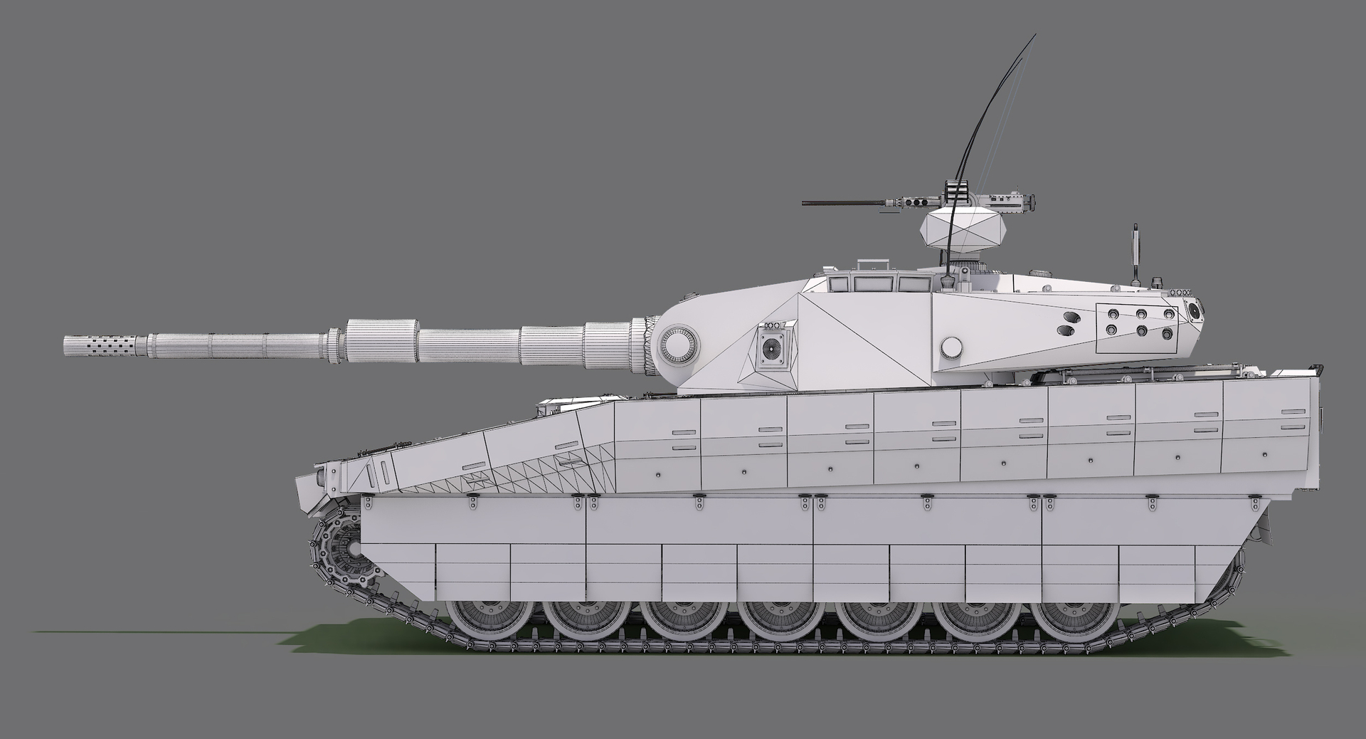 Cv90 120-t light tank 3D model - TurboSquid 1167618