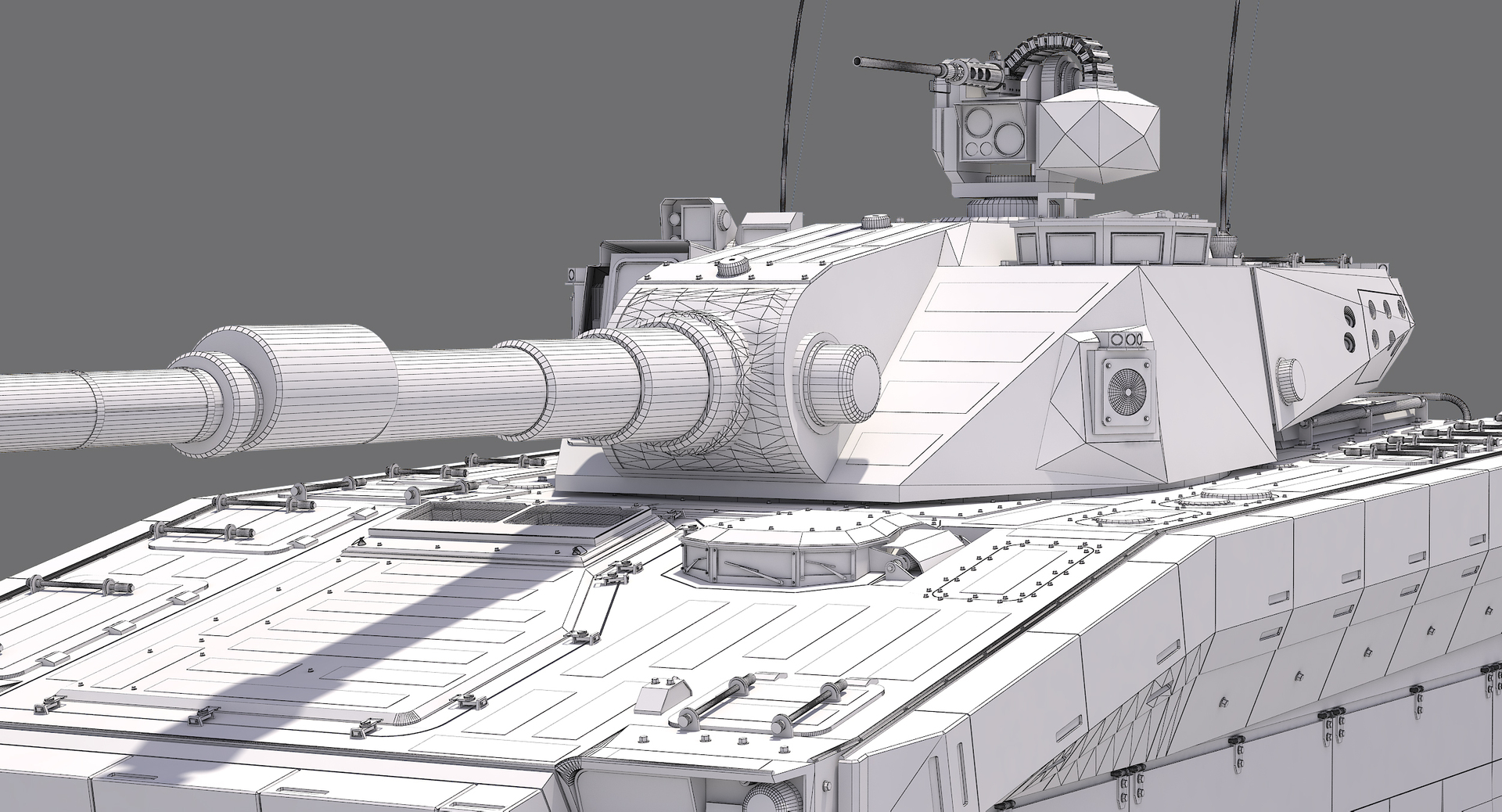 Cv90 120-t light tank 3D model - TurboSquid 1167618
