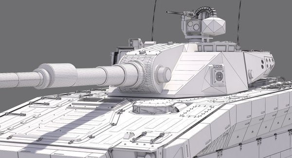 Cv90 120-t light tank 3D model - TurboSquid 1167618
