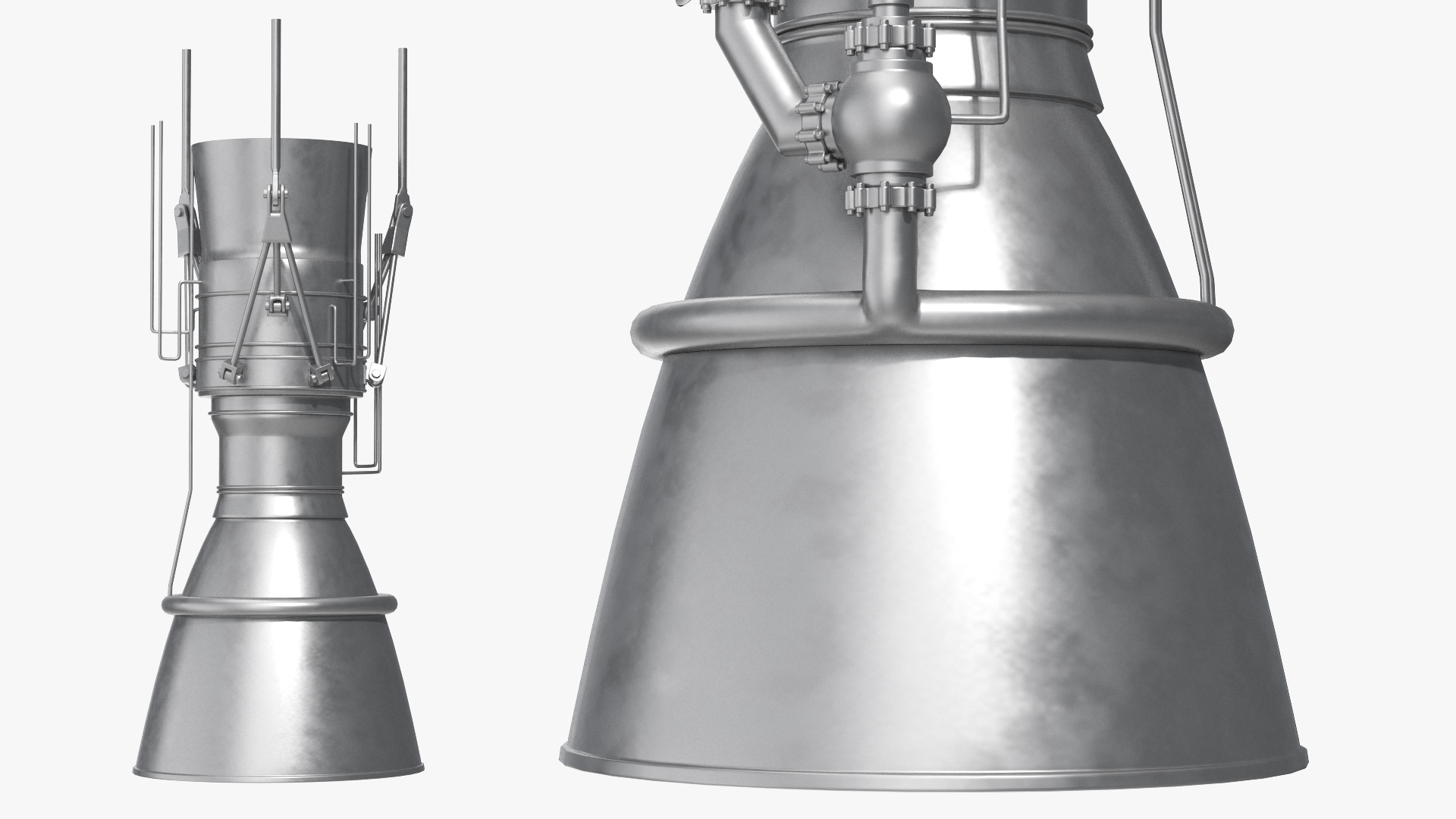 Rocket Engine 3D Model - TurboSquid 1591522
