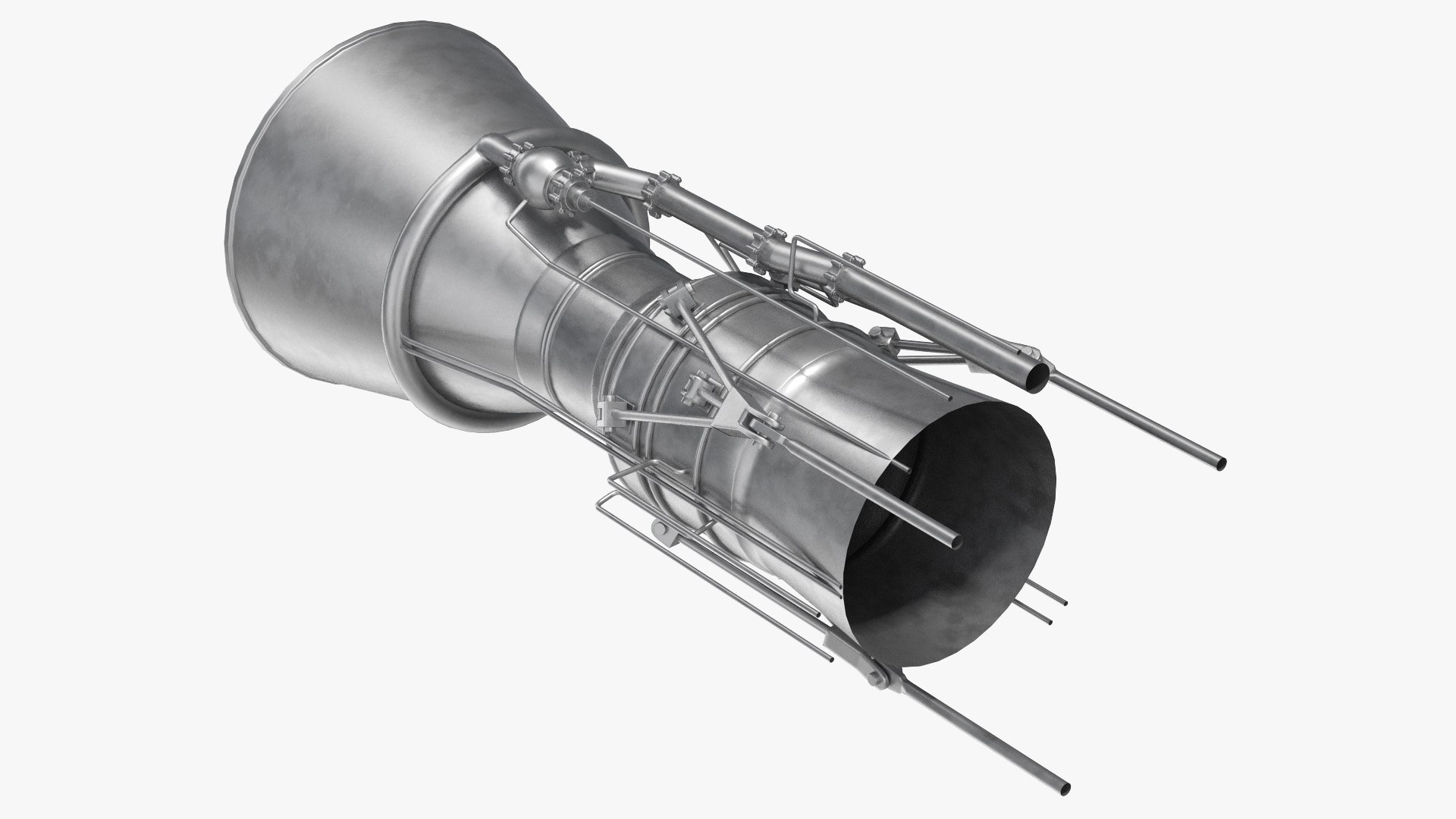 Rocket Engine 3D Model - TurboSquid 1591522