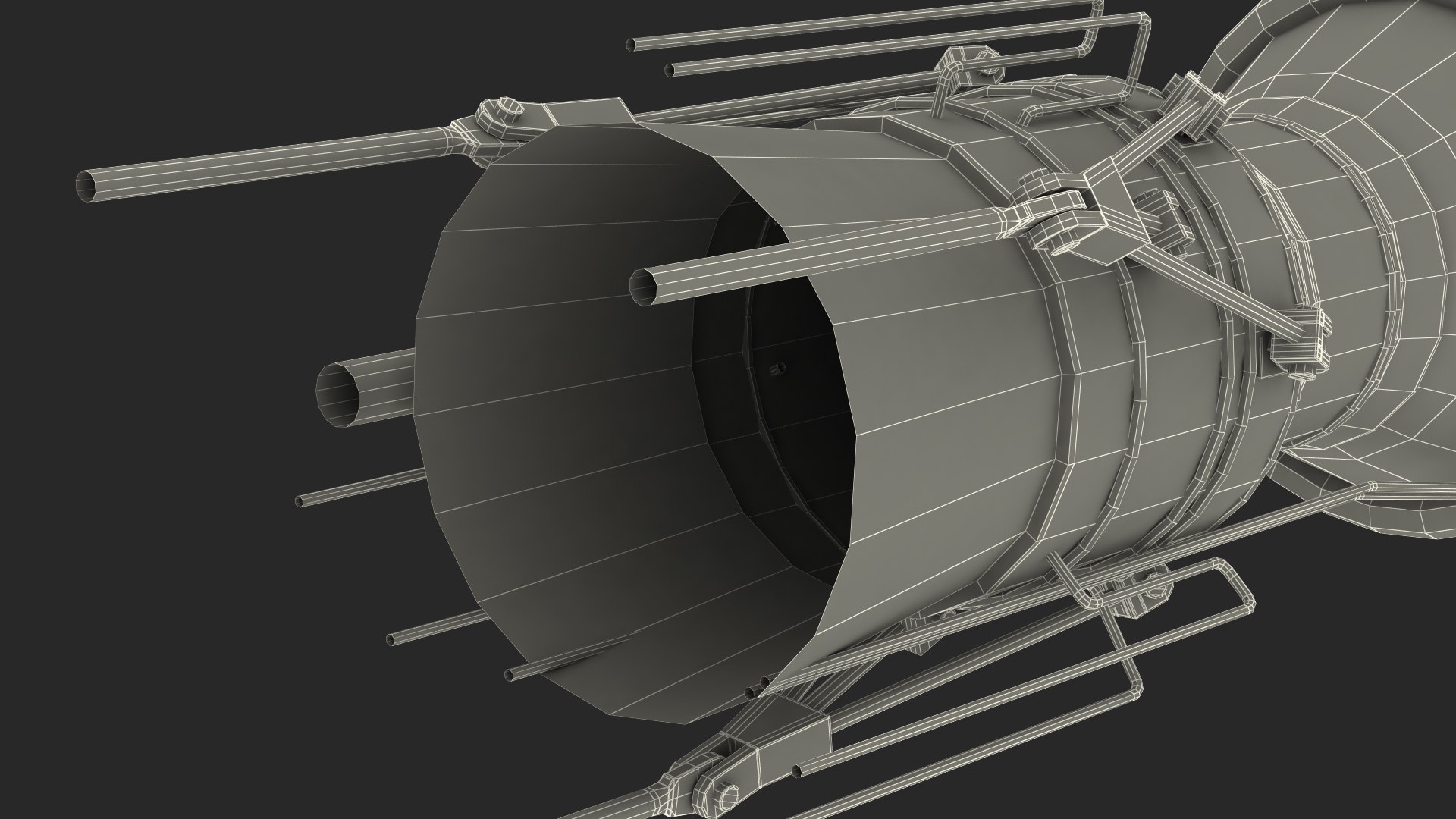 Rocket Engine 3D Model - TurboSquid 1591522