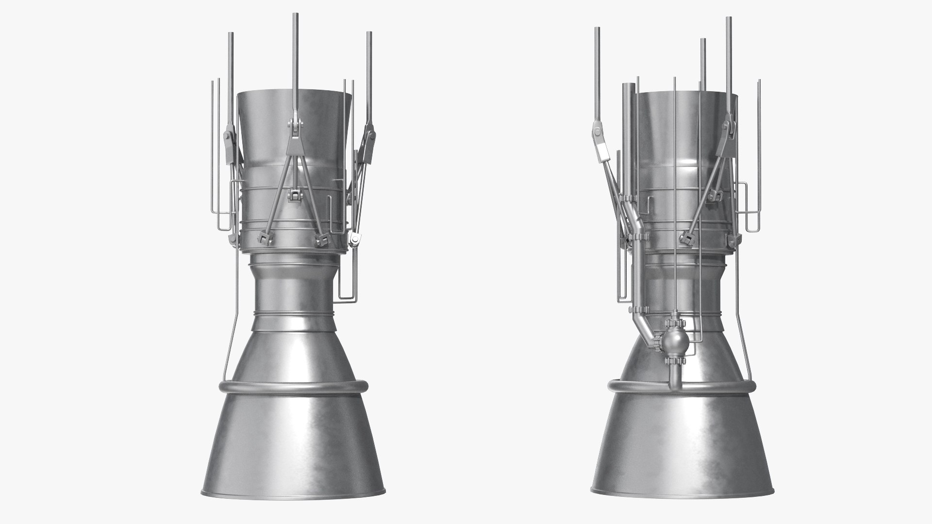 Rocket Engine 3D Model - TurboSquid 1591522