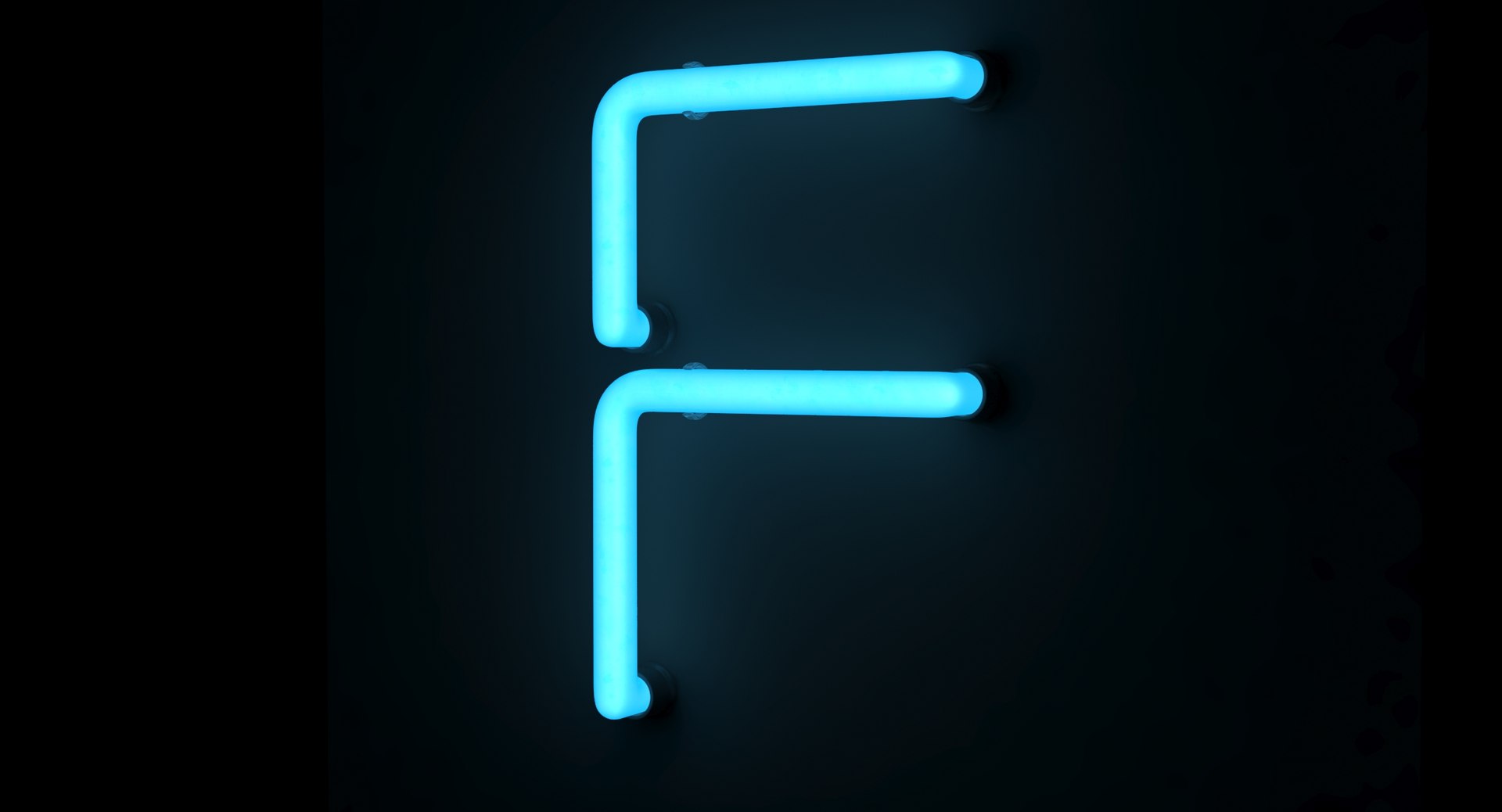 Neon Letter F Light 3D Model - TurboSquid 1627940
