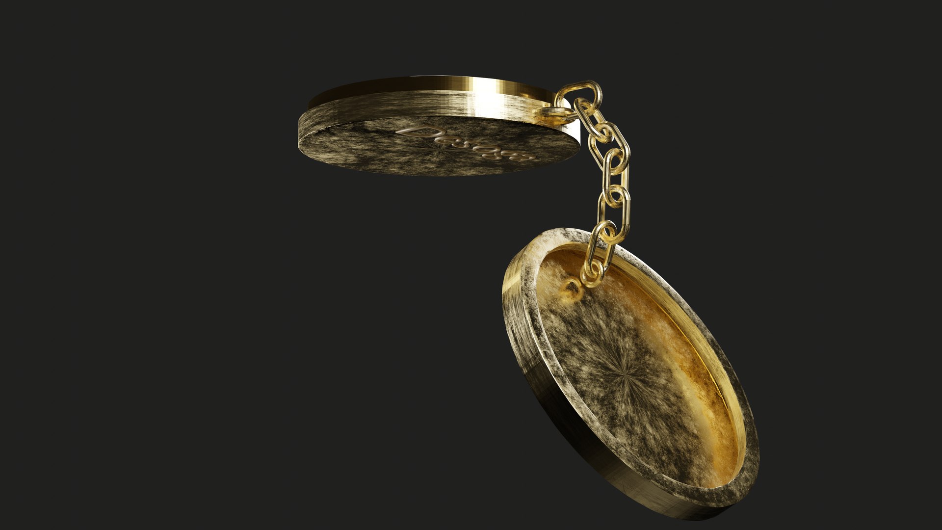 Watch Golden Gold 3D Model - TurboSquid 1630295