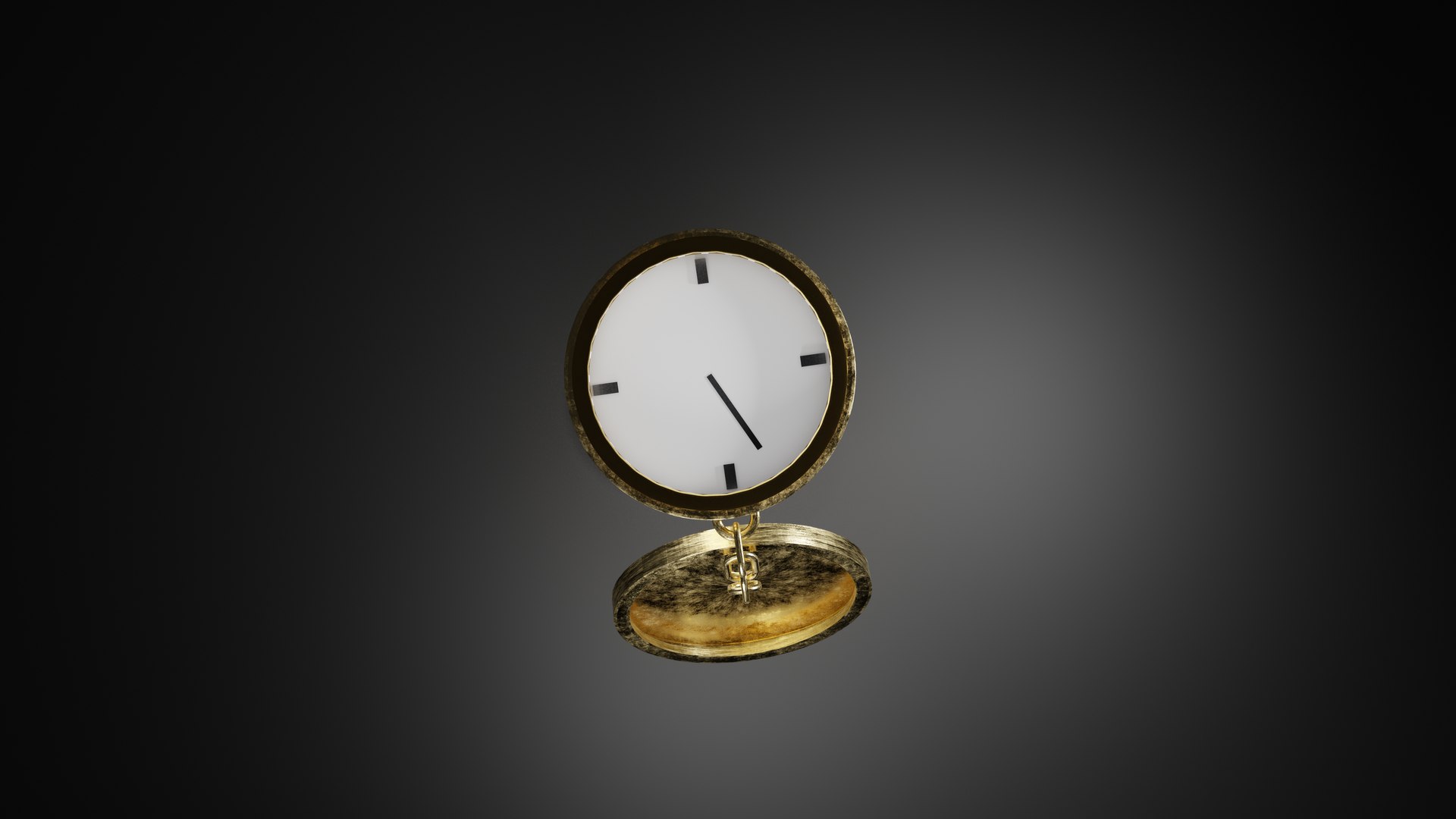 Watch Golden Gold 3D Model - TurboSquid 1630295