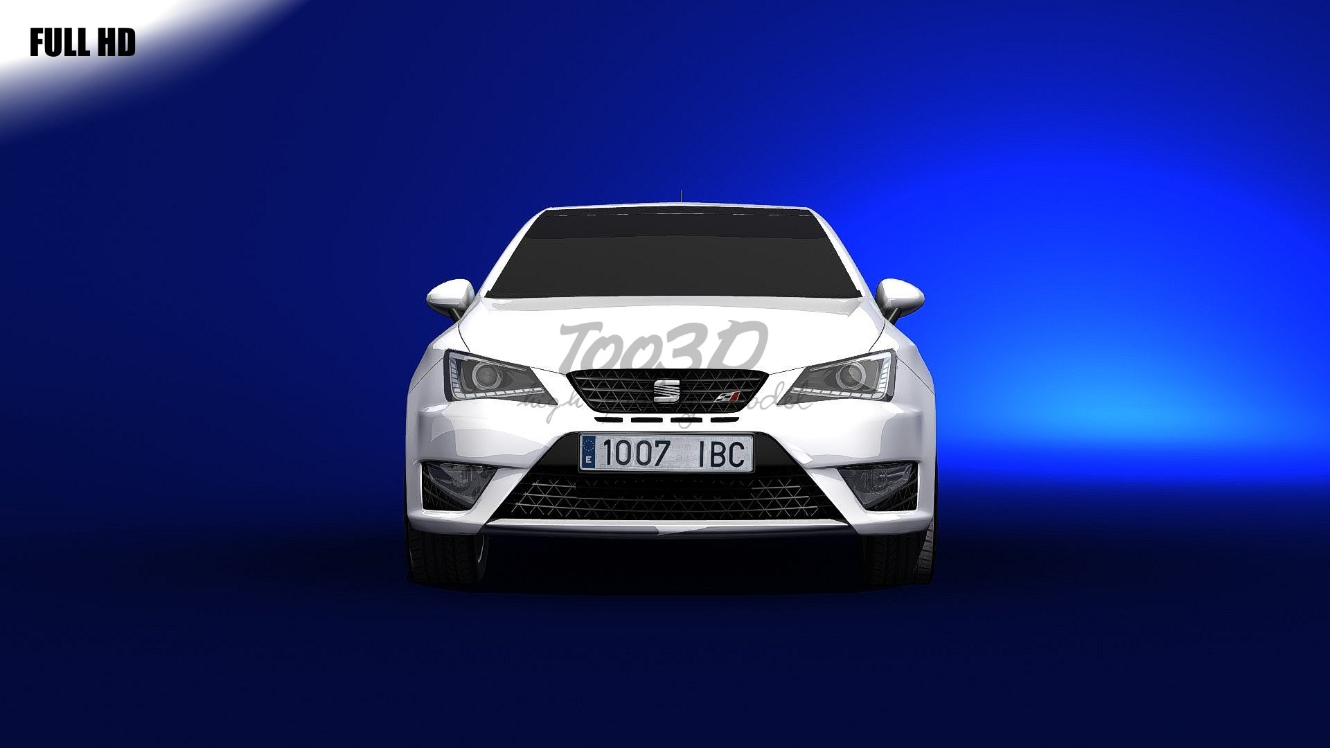 3d Model Ibiza Cupra