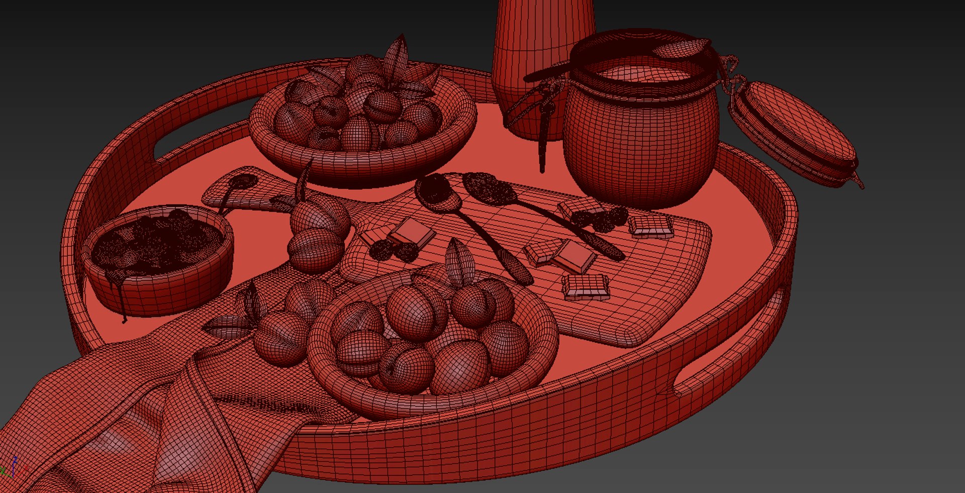 Dessert 3D Model - TurboSquid 1414138