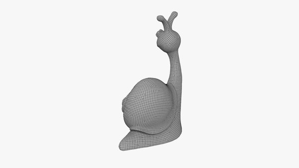 3D Cartoon Snail - TurboSquid 1802871