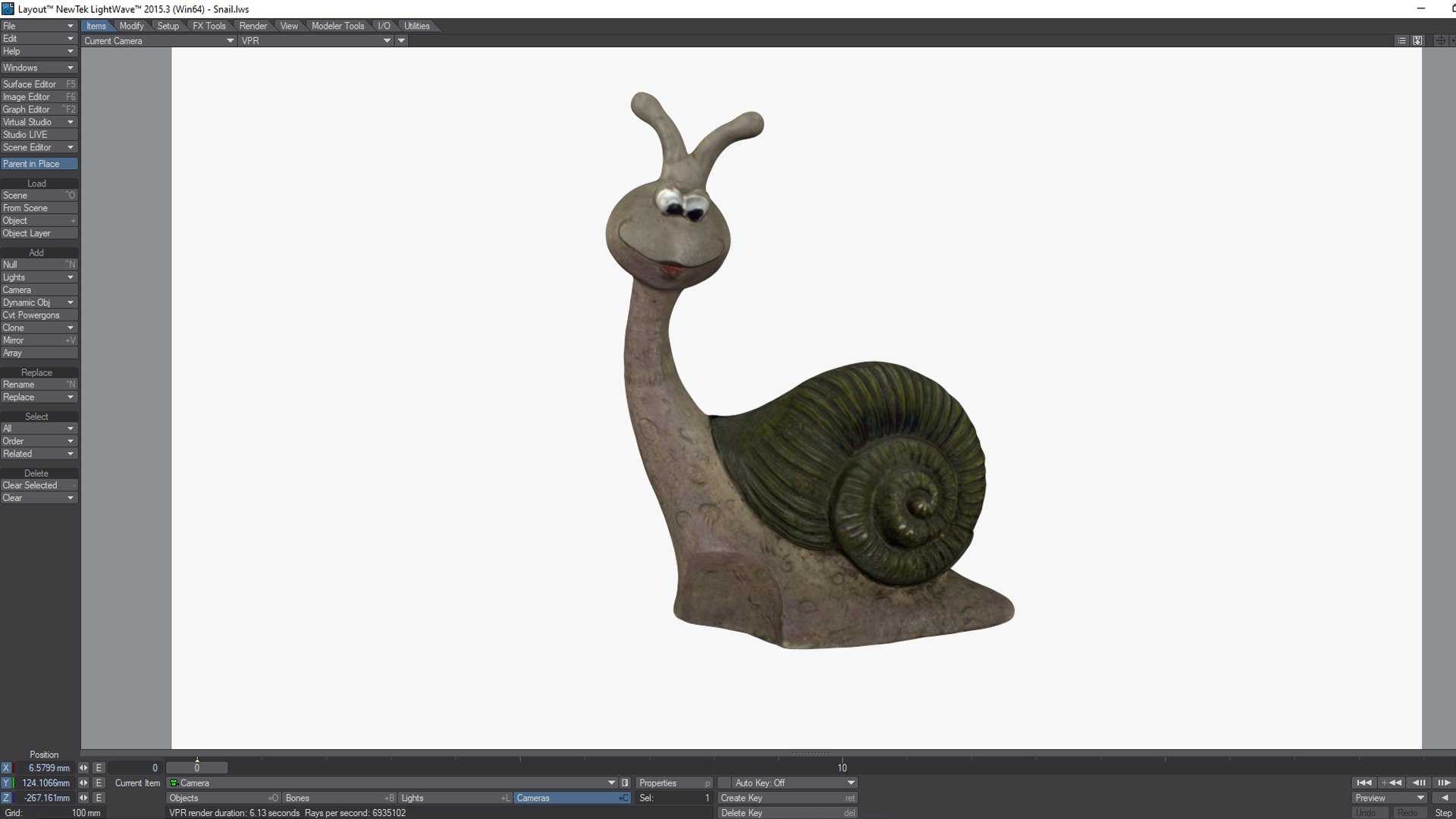3D Cartoon Snail - TurboSquid 1802871