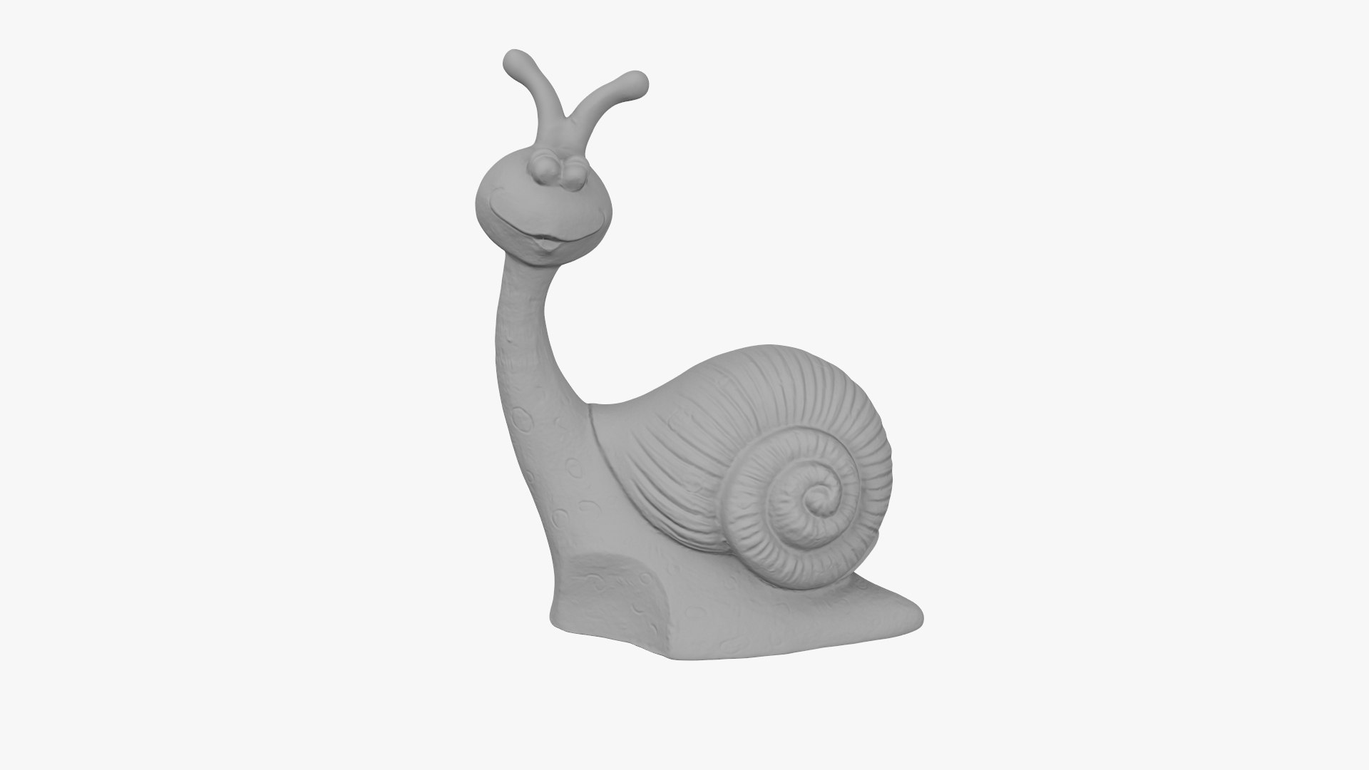 3D Cartoon Snail - TurboSquid 1802871