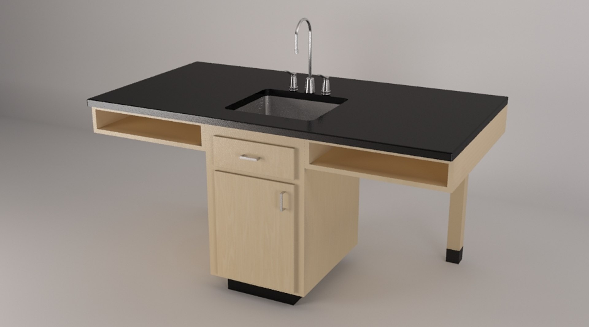 Counter Medical Chemical 3d 3ds