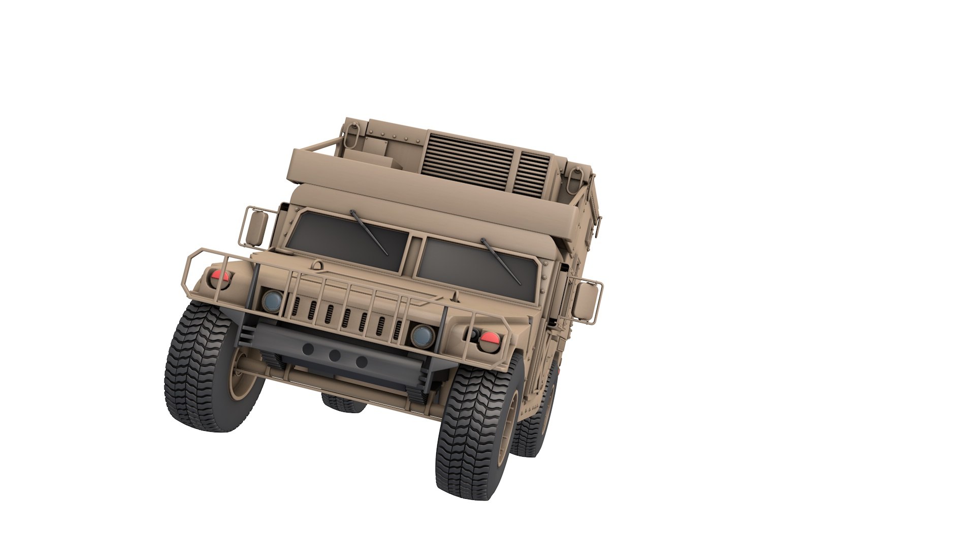 Humvee Military M1113 Shelter 3D Model - TurboSquid 2408251