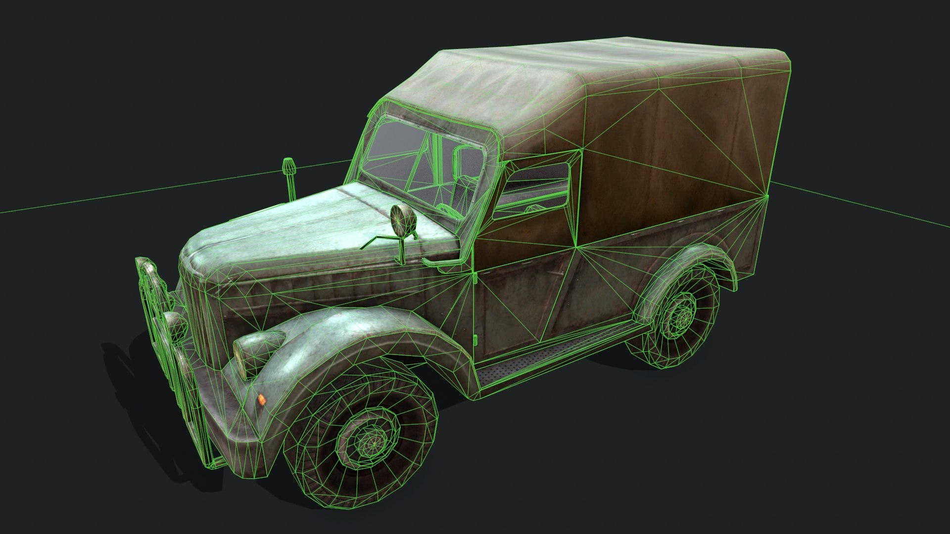 3D Gaz 69 - TurboSquid 1544107