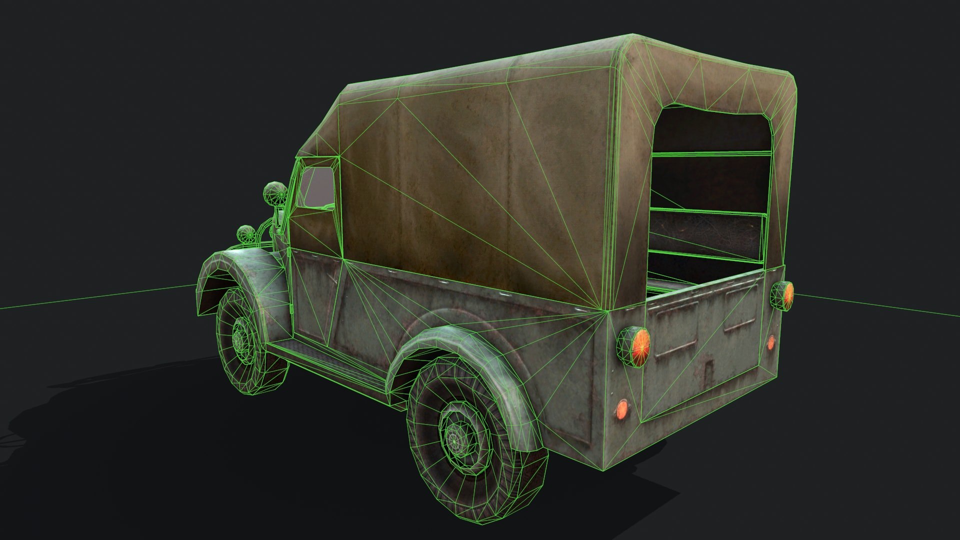 3D Gaz 69 - TurboSquid 1544107
