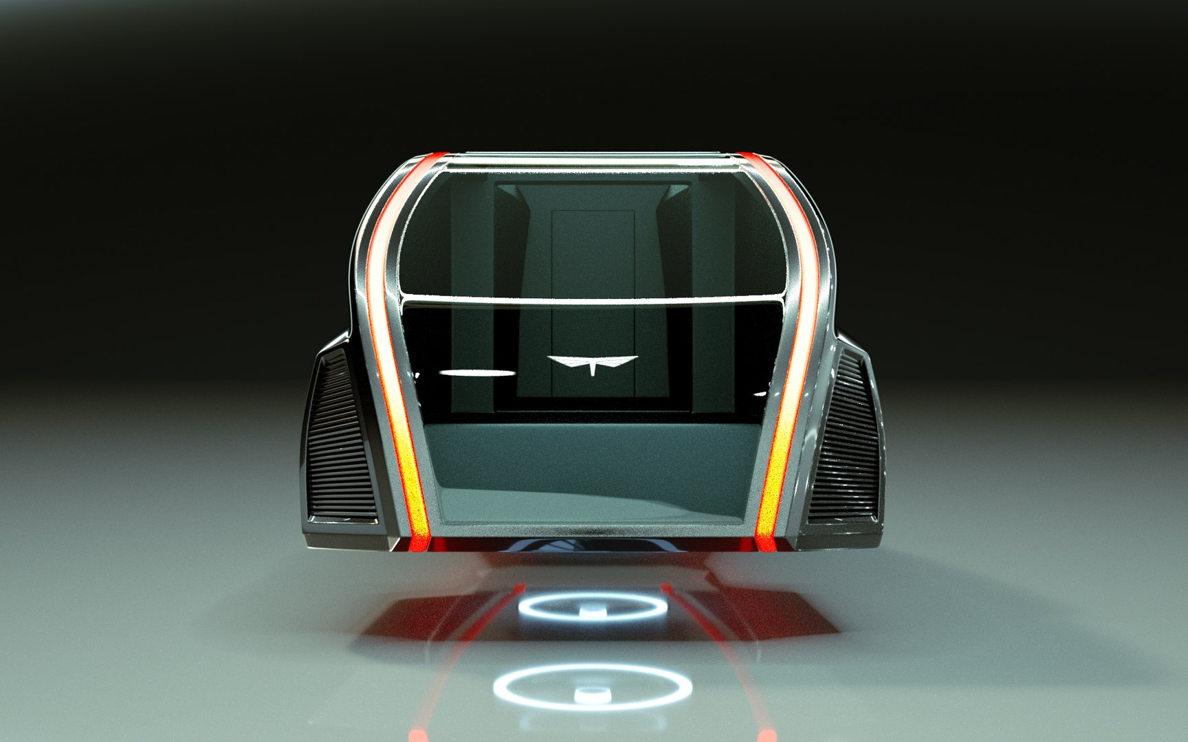 3D Hover Minivan - TurboSquid 1242680