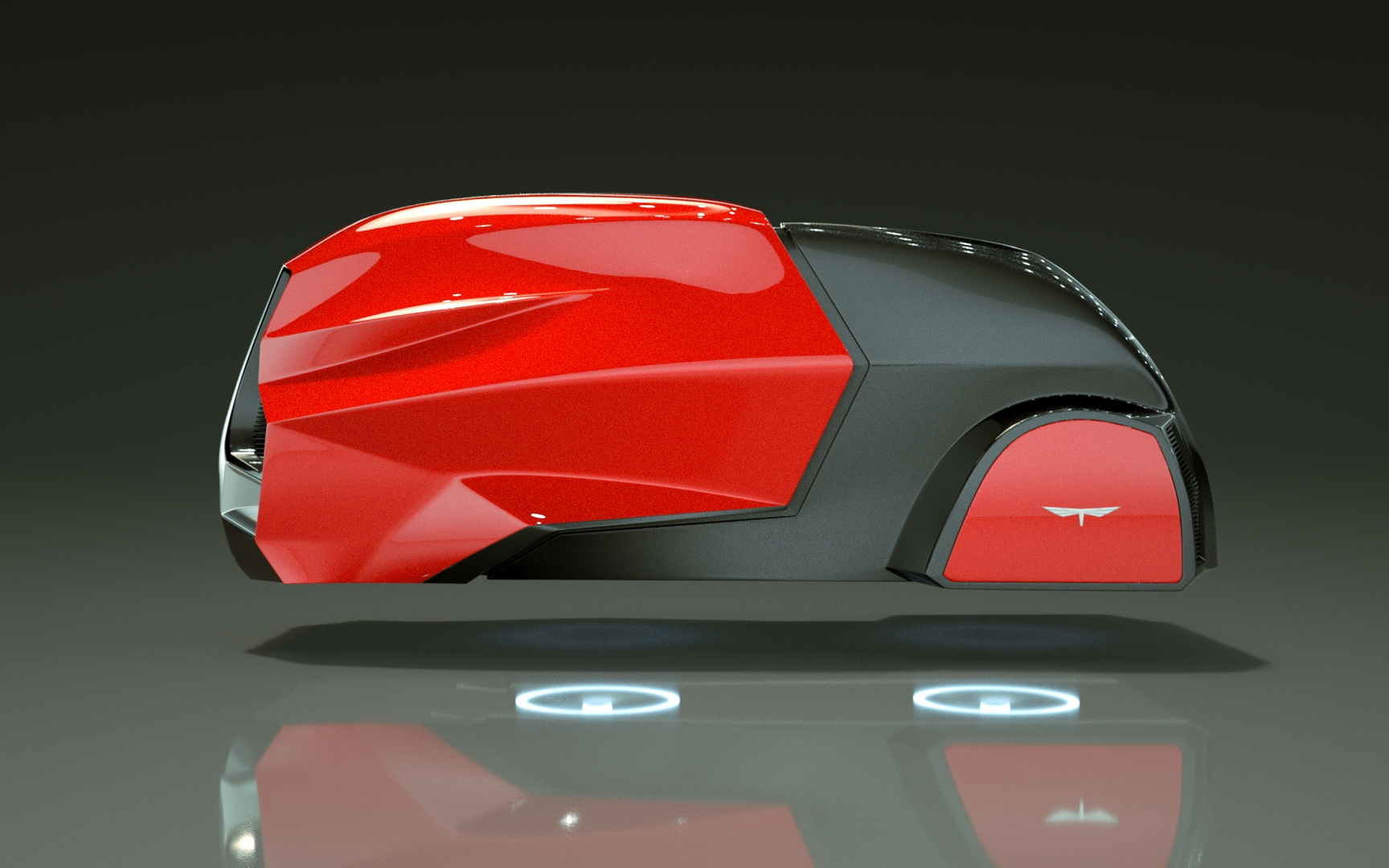 3D hover minivan - TurboSquid 1242680