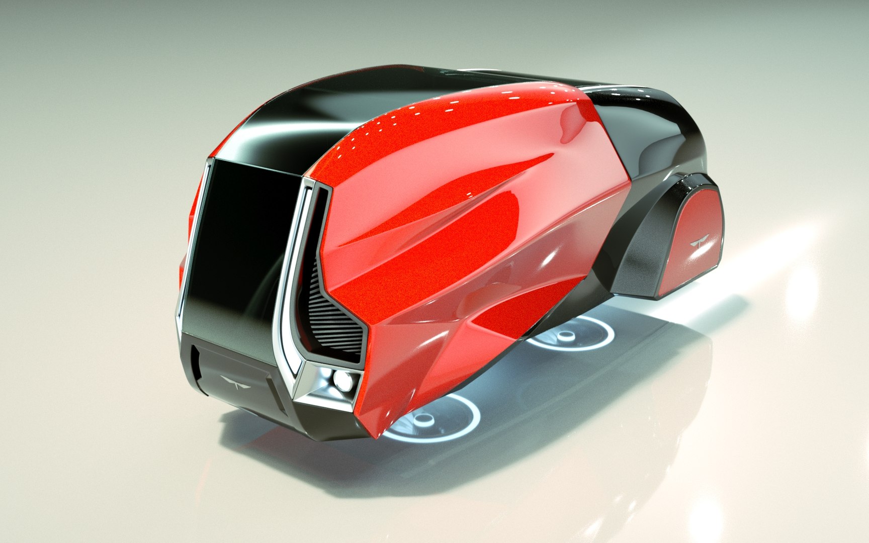 3D Hover Minivan - TurboSquid 1242680