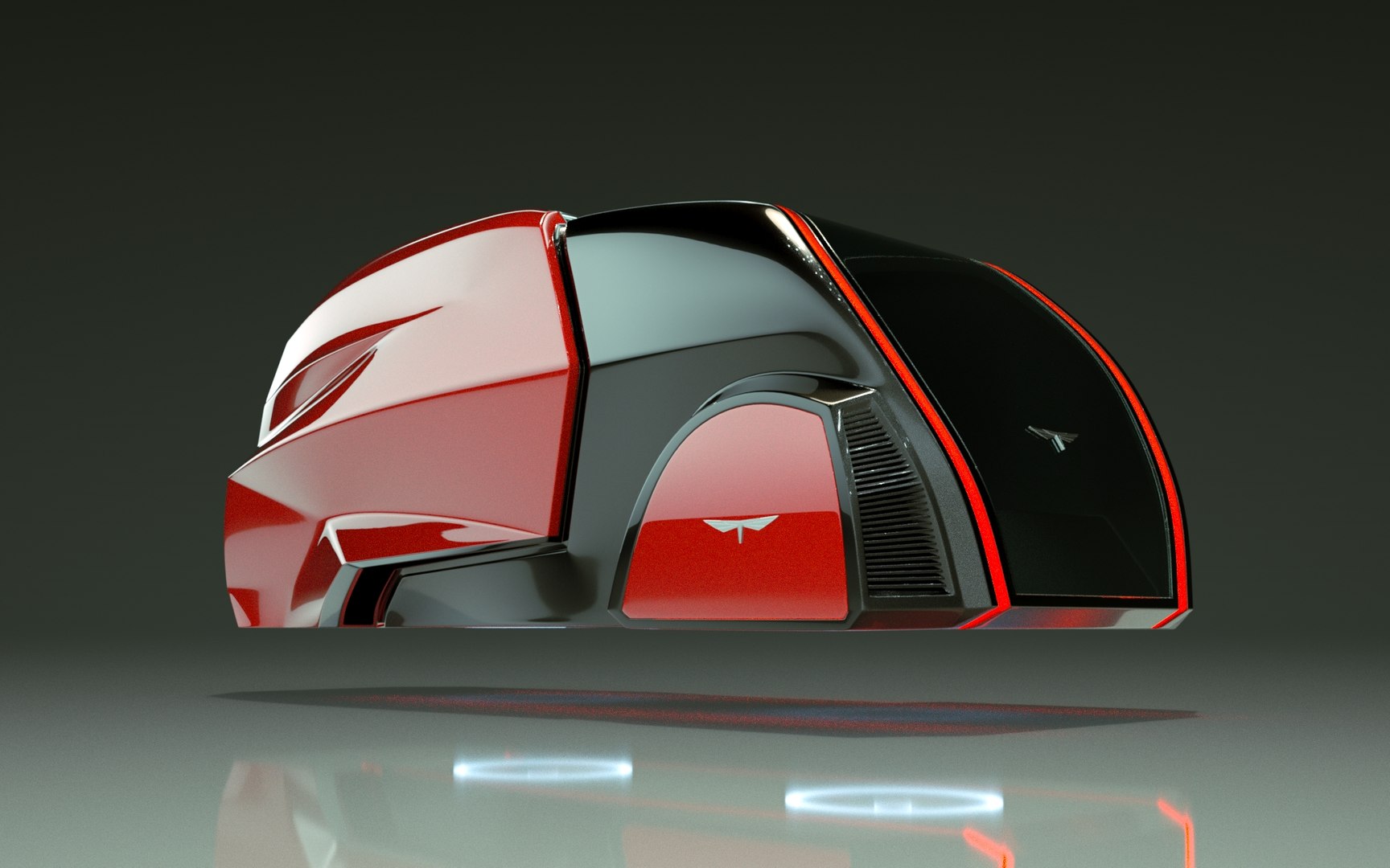 3D Hover Minivan - TurboSquid 1242680