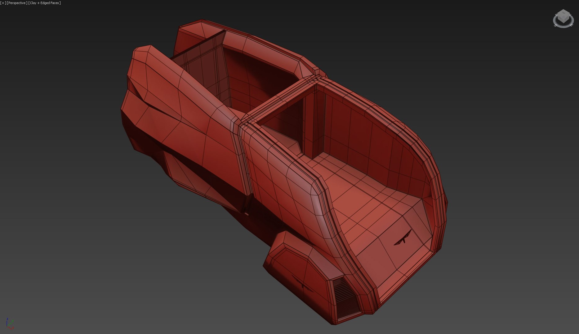 3D hover minivan - TurboSquid 1242680