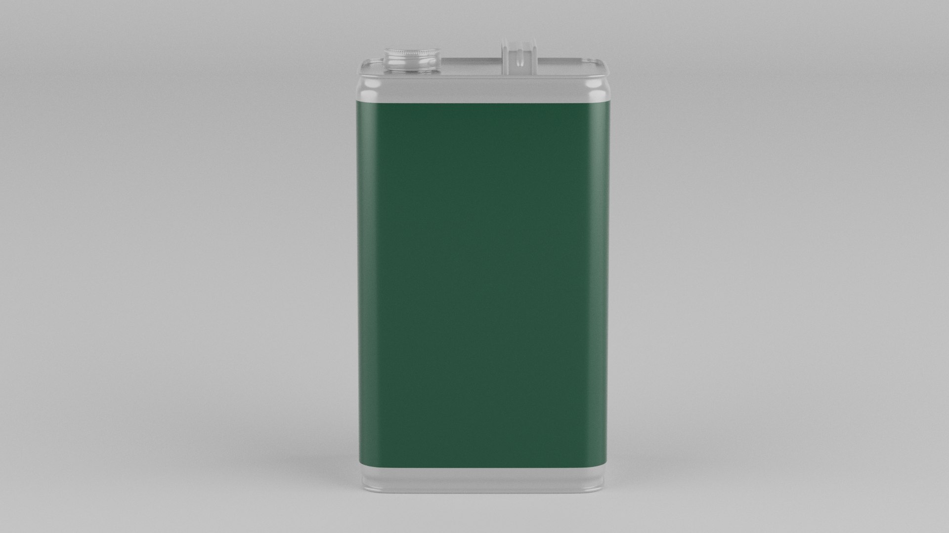 3D Square Tin Can model - TurboSquid 2153220