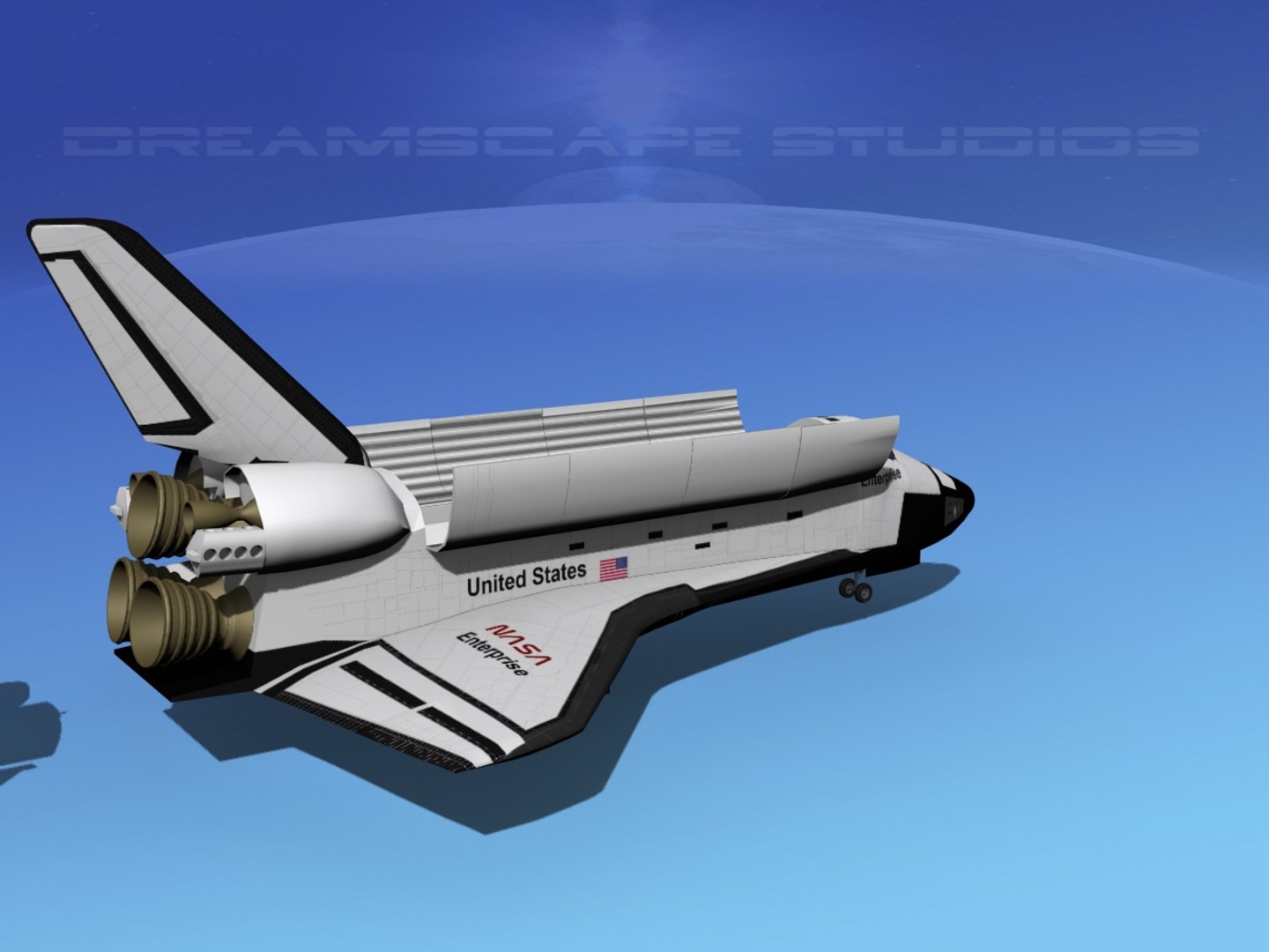 Landing Space Shuttle Max