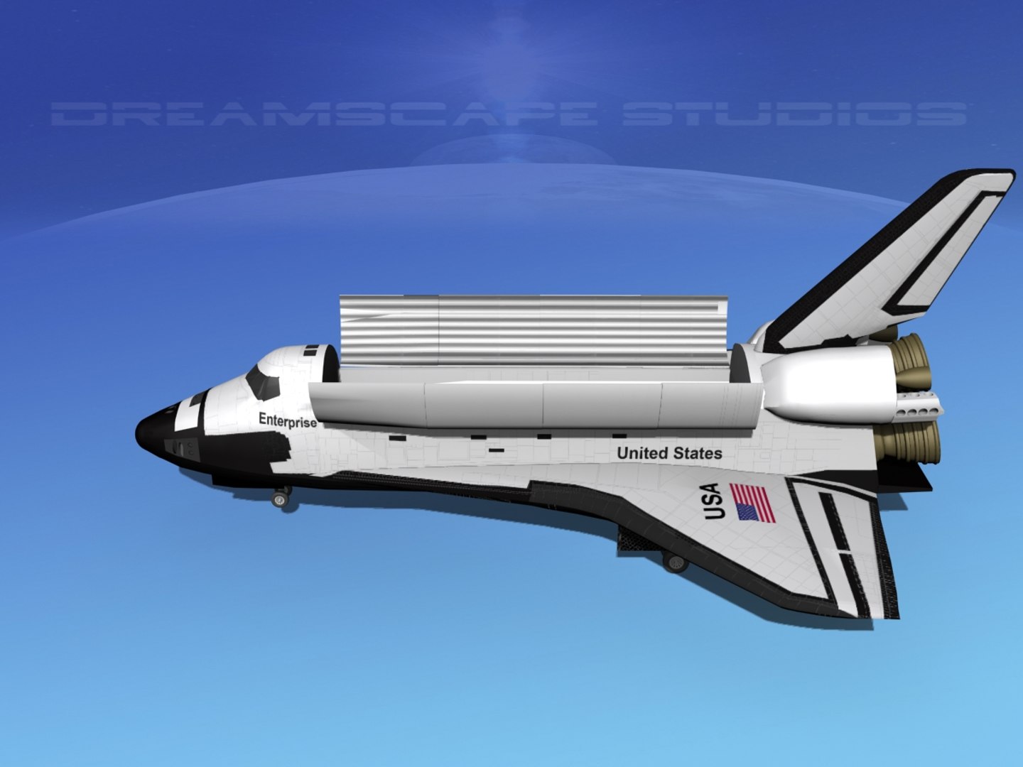 Landing Space Shuttle Max