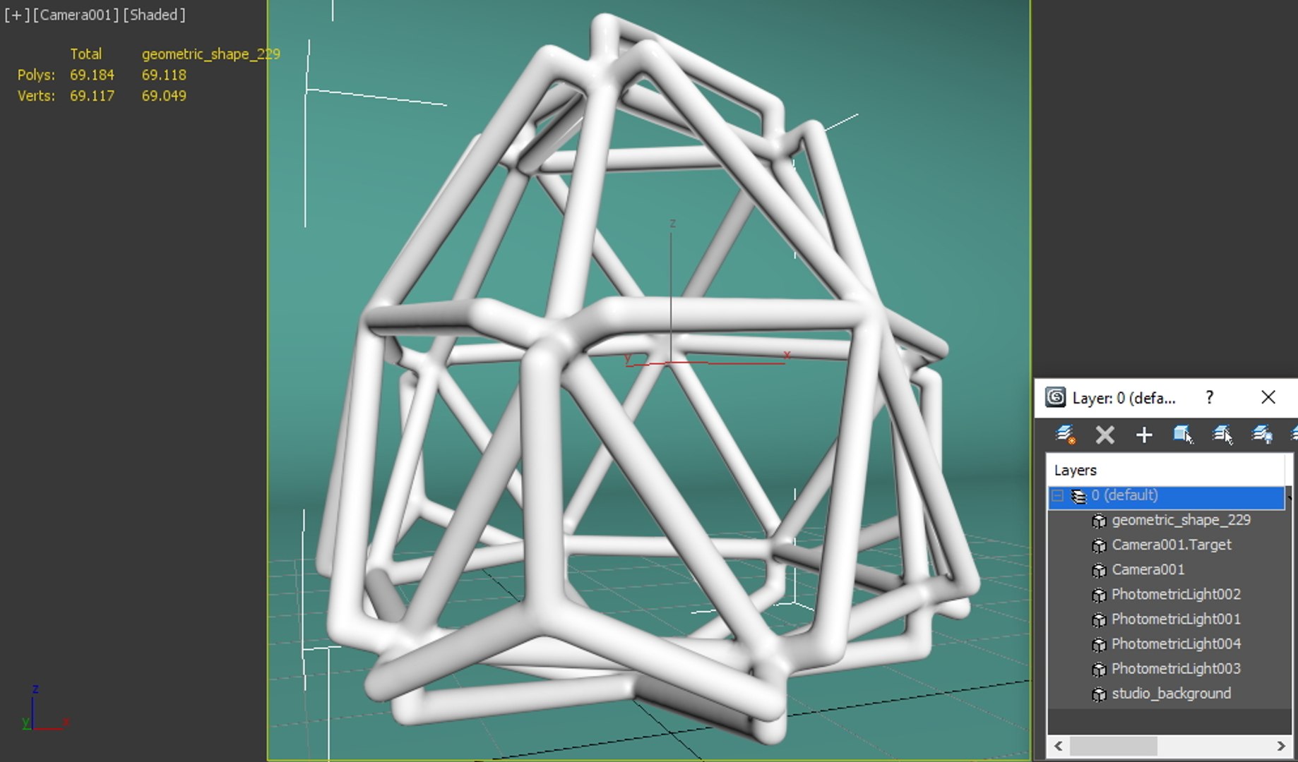 Geometric Shape 3d Max