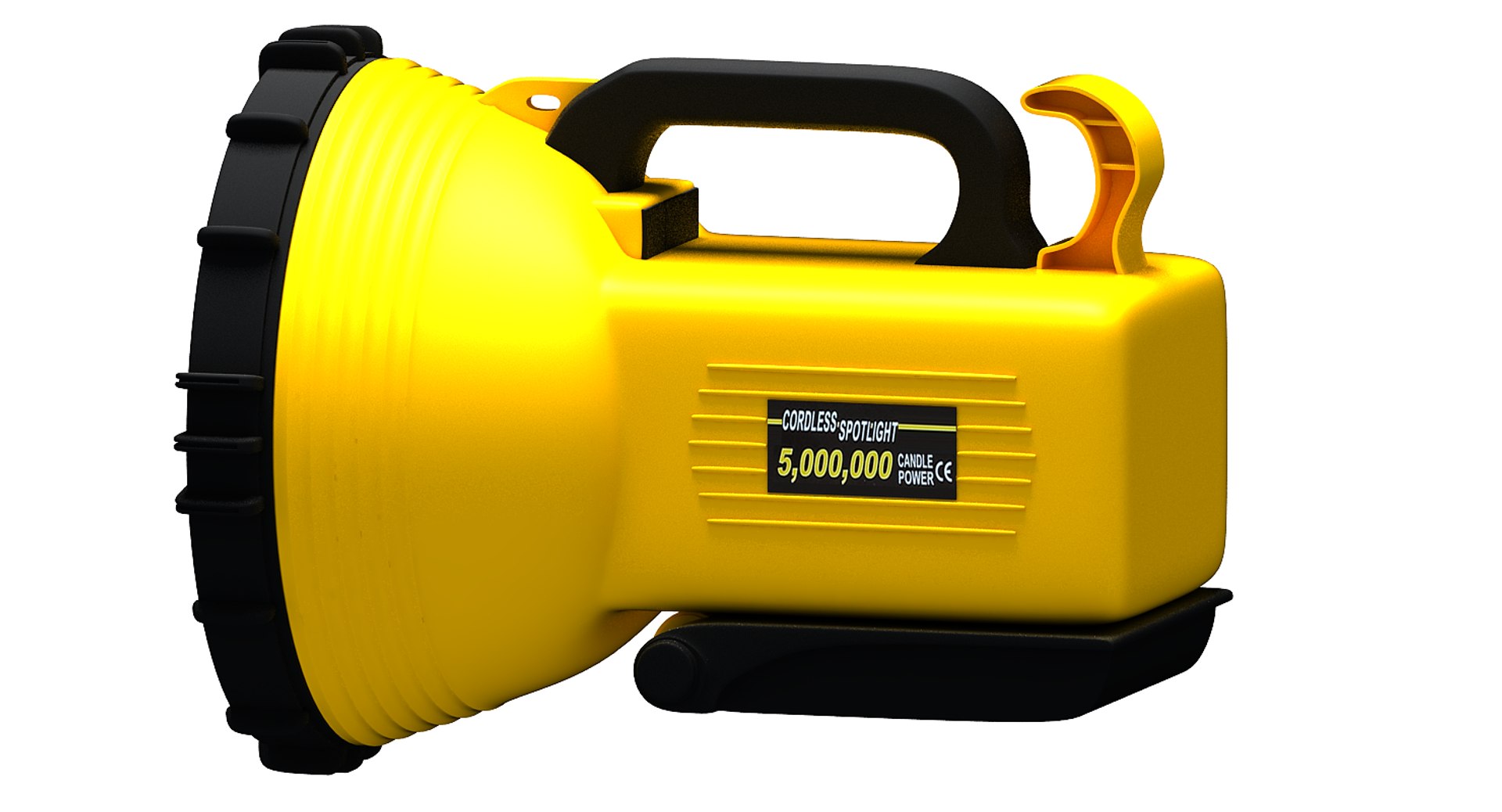 Rechargeable Industrial Torch Light 3D Model | 1146968 | TurboSquid