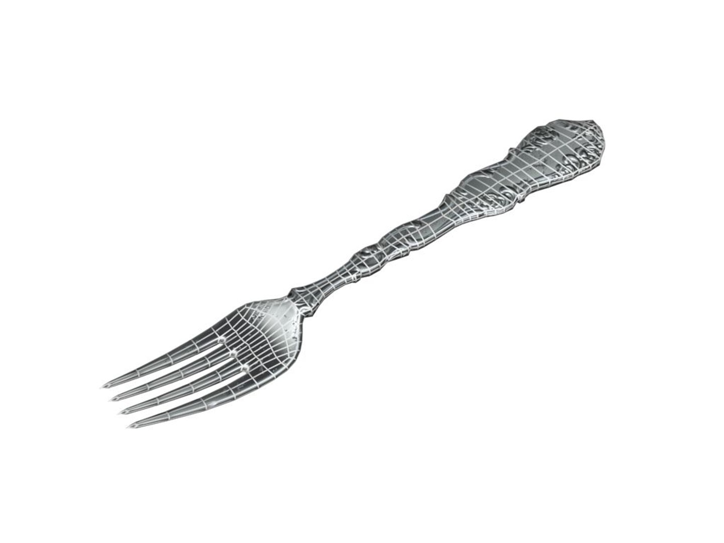 Fancy Fork Drawing