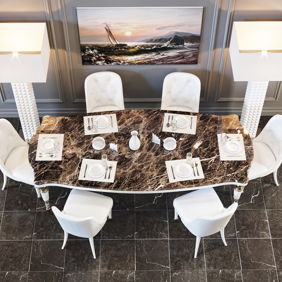 Visionnaire Versailles 3D Model - TurboSquid 1180051