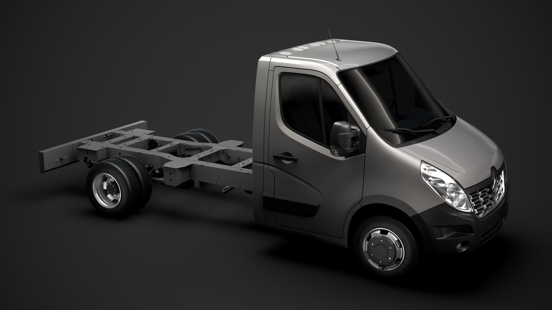 Renault master singlecab dw 3D model - TurboSquid 1543299
