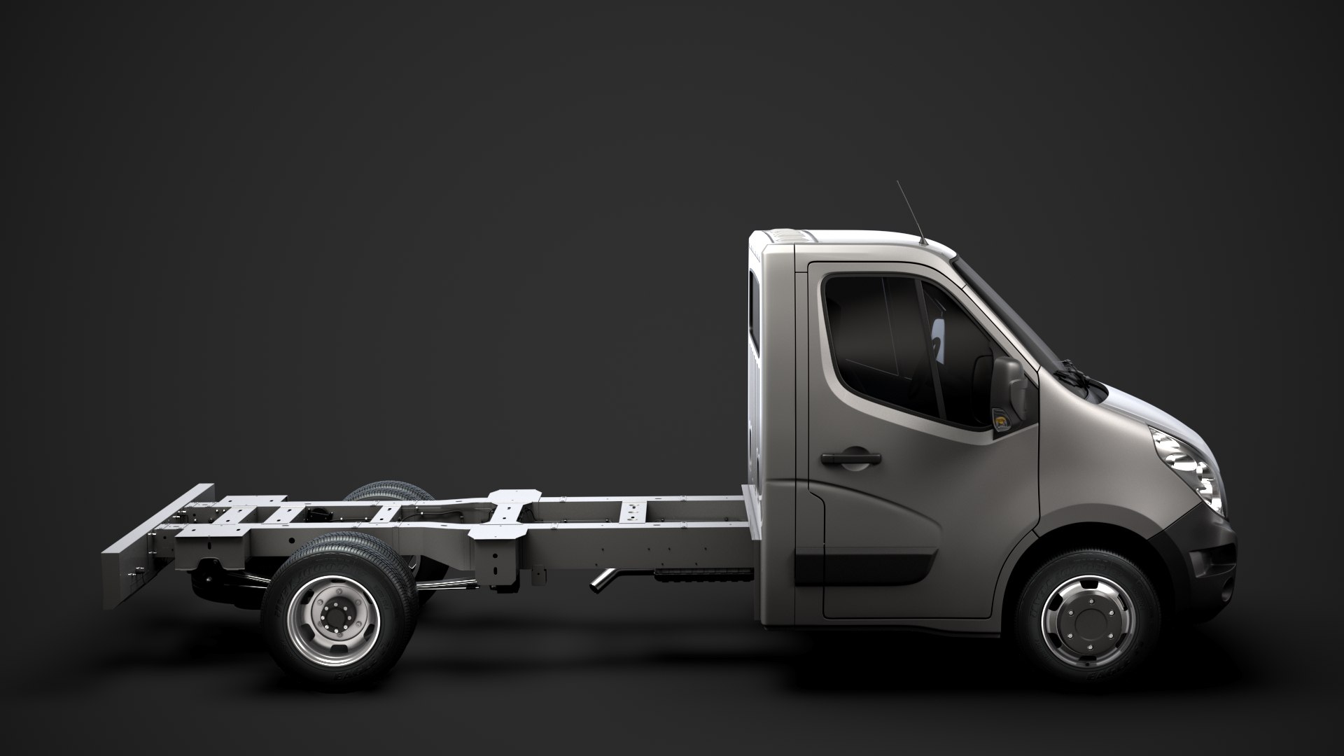 Renault Master Singlecab Dw 3D Model - TurboSquid 1543299