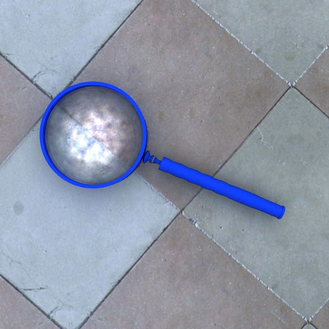 Free Magnifying Glass 3d Model