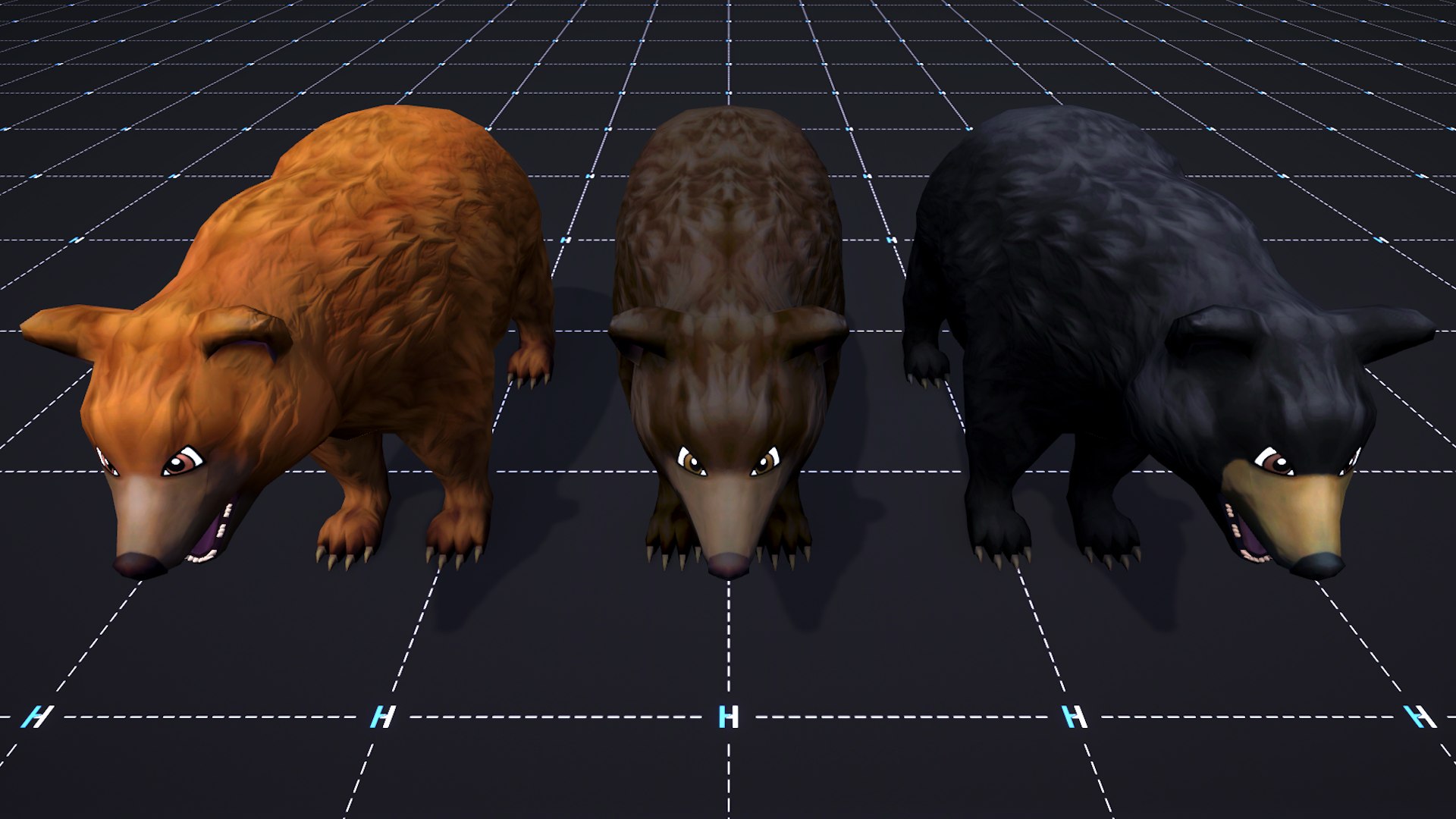 3D Forest Animals - Stylized Fantasy Characters Model - TurboSquid 2324734