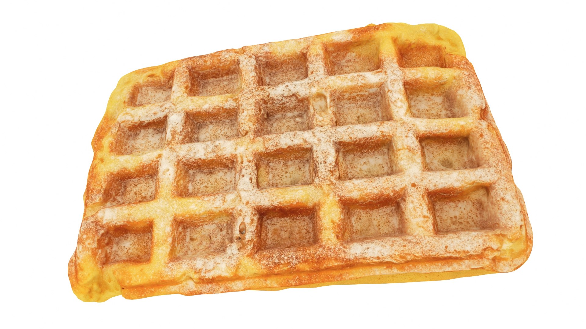 3D Waffle Square - TurboSquid 1618132