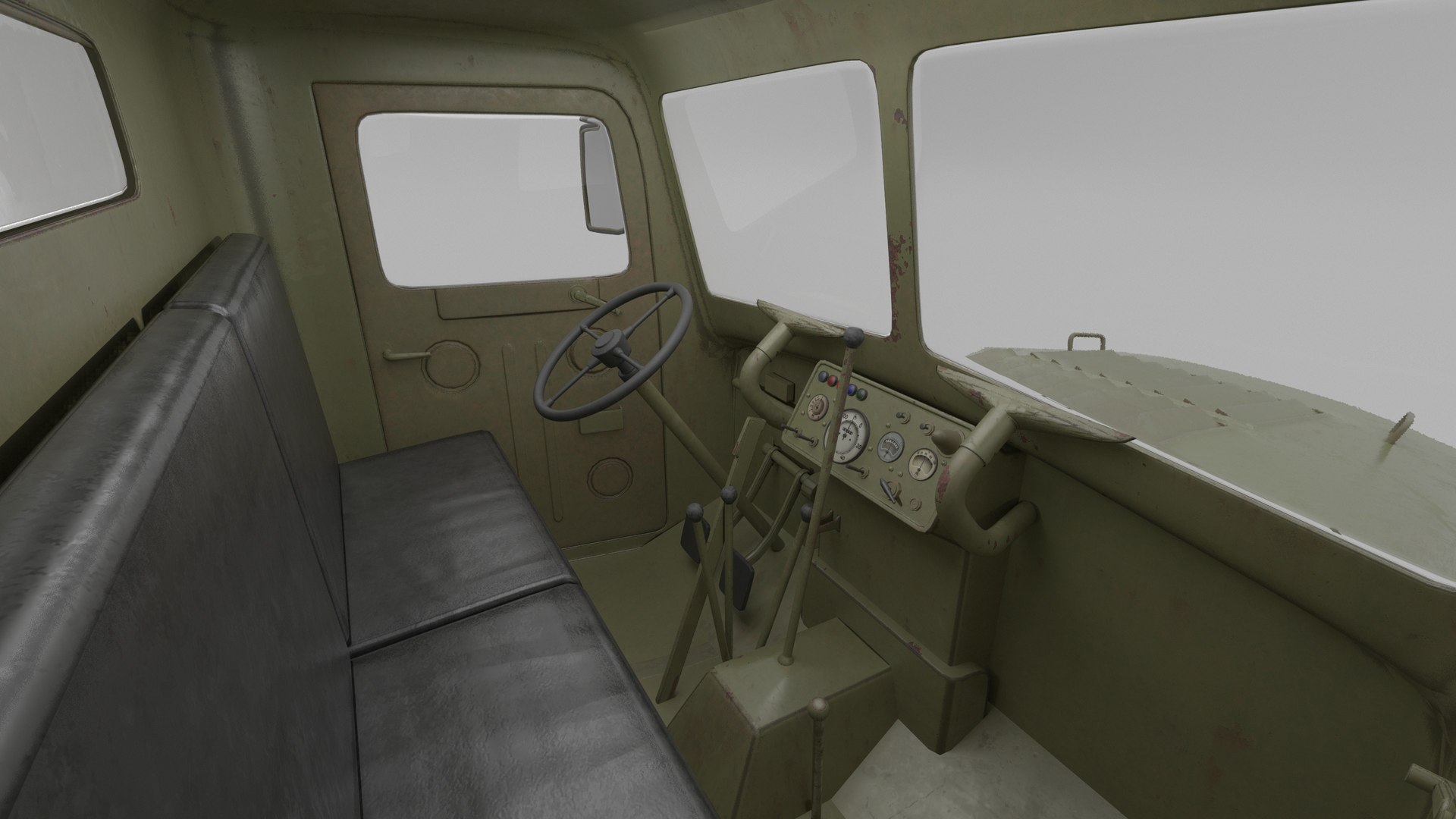 3D Tatra 111 With Interior - TurboSquid 2170361