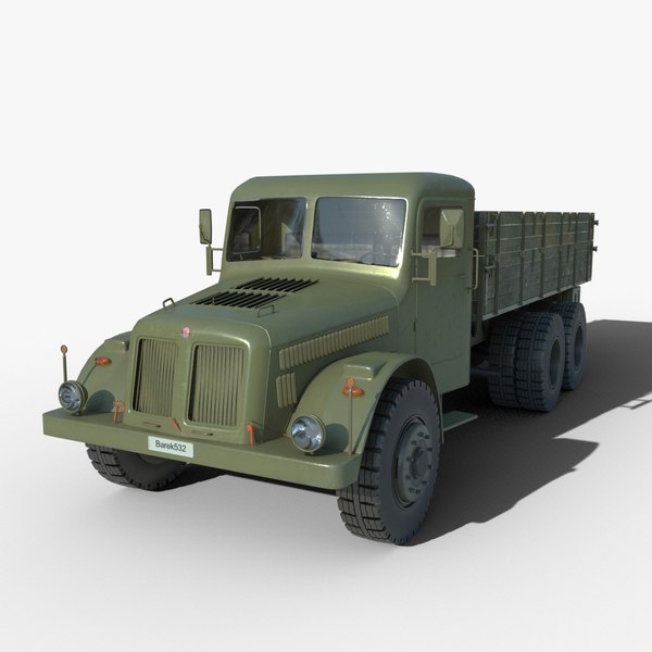 modelo 3d Tatra 111 con interior - TurboSquid 2170361