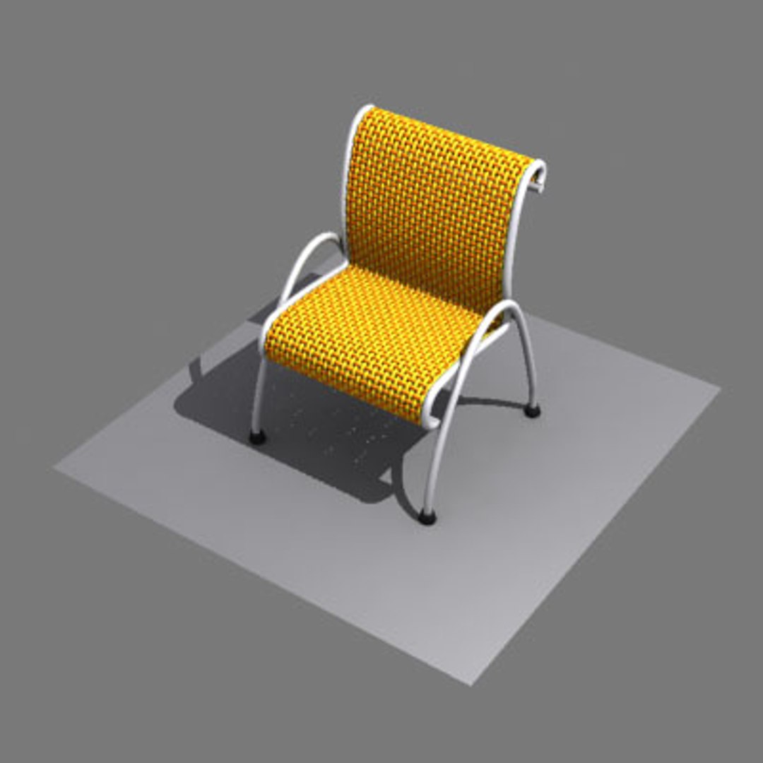 3d Wicker Plastic Chair